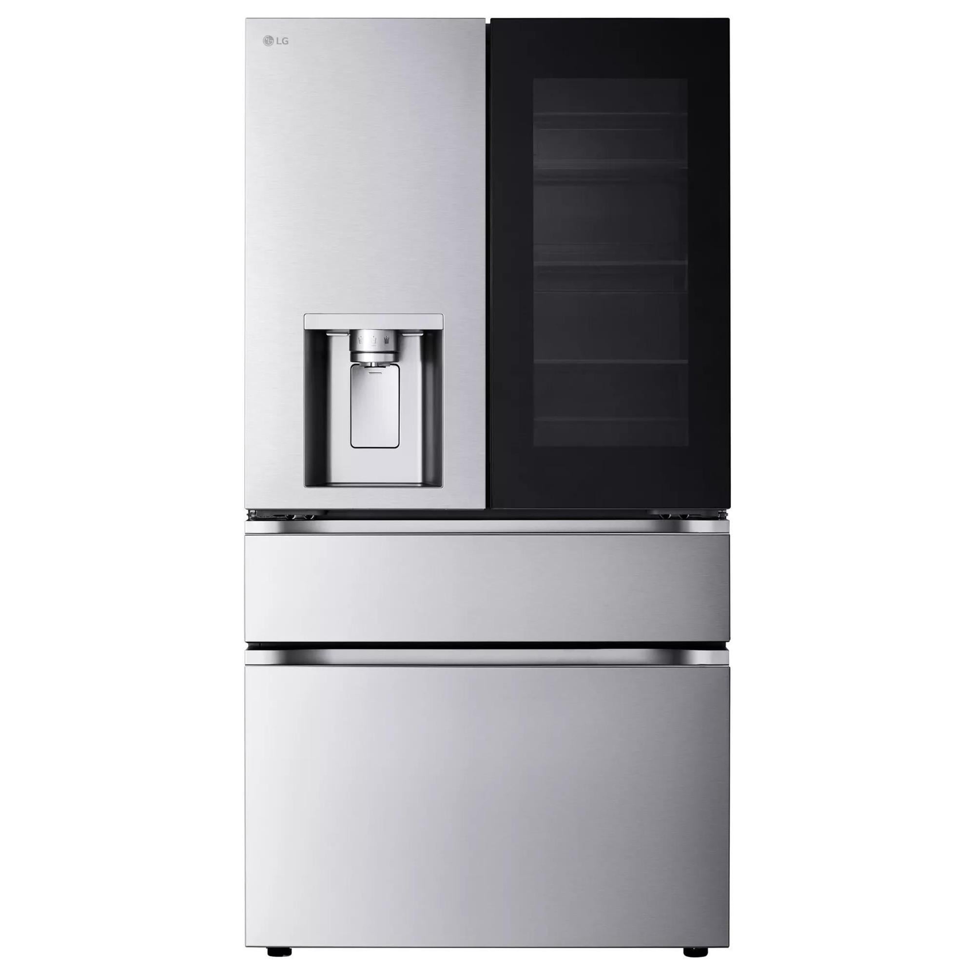 LG 29 Cu. Ft. Smart Standard-Depth Max French Door Refrigerator in ...