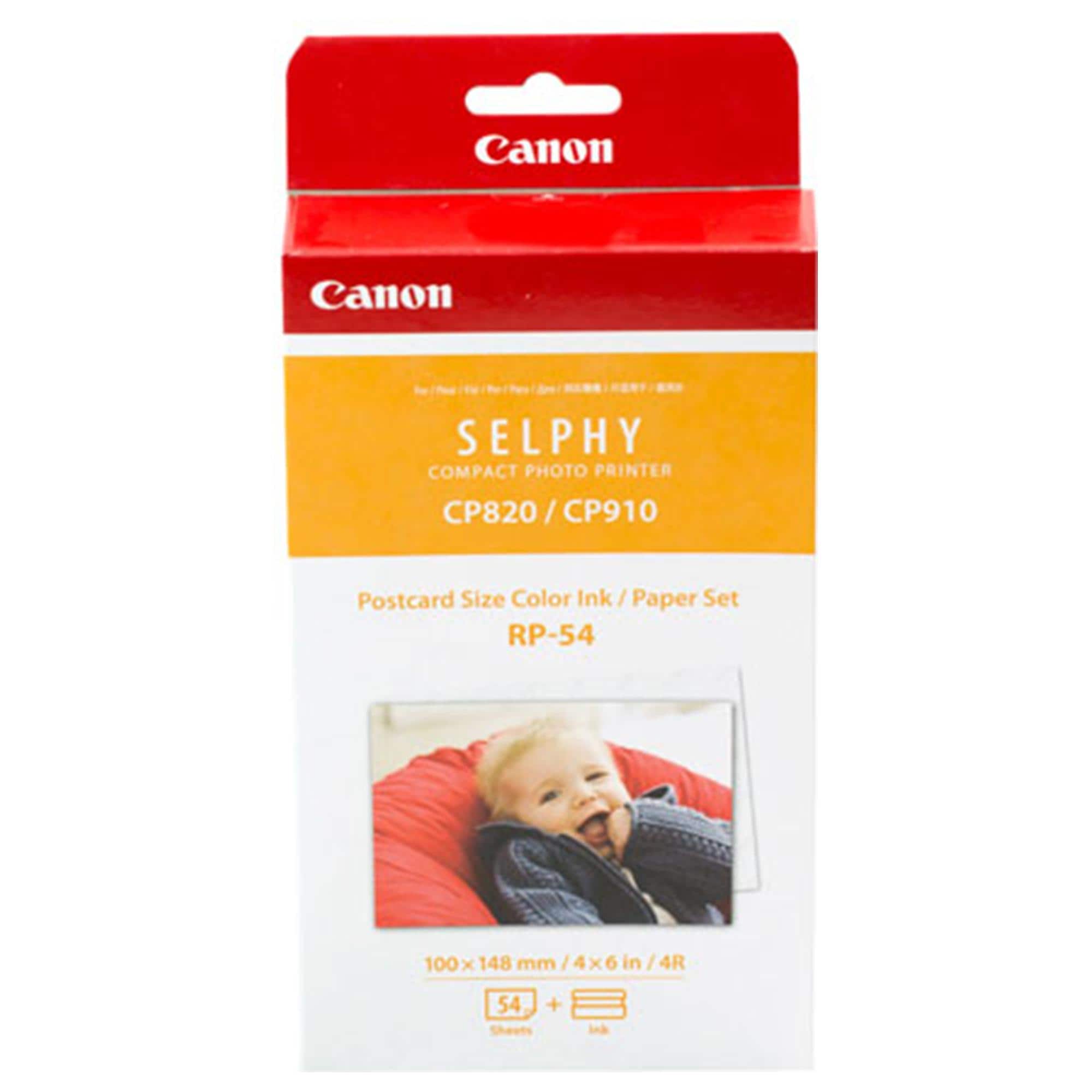 Canon RP-54 High Capacity Color Ink/Paper Set