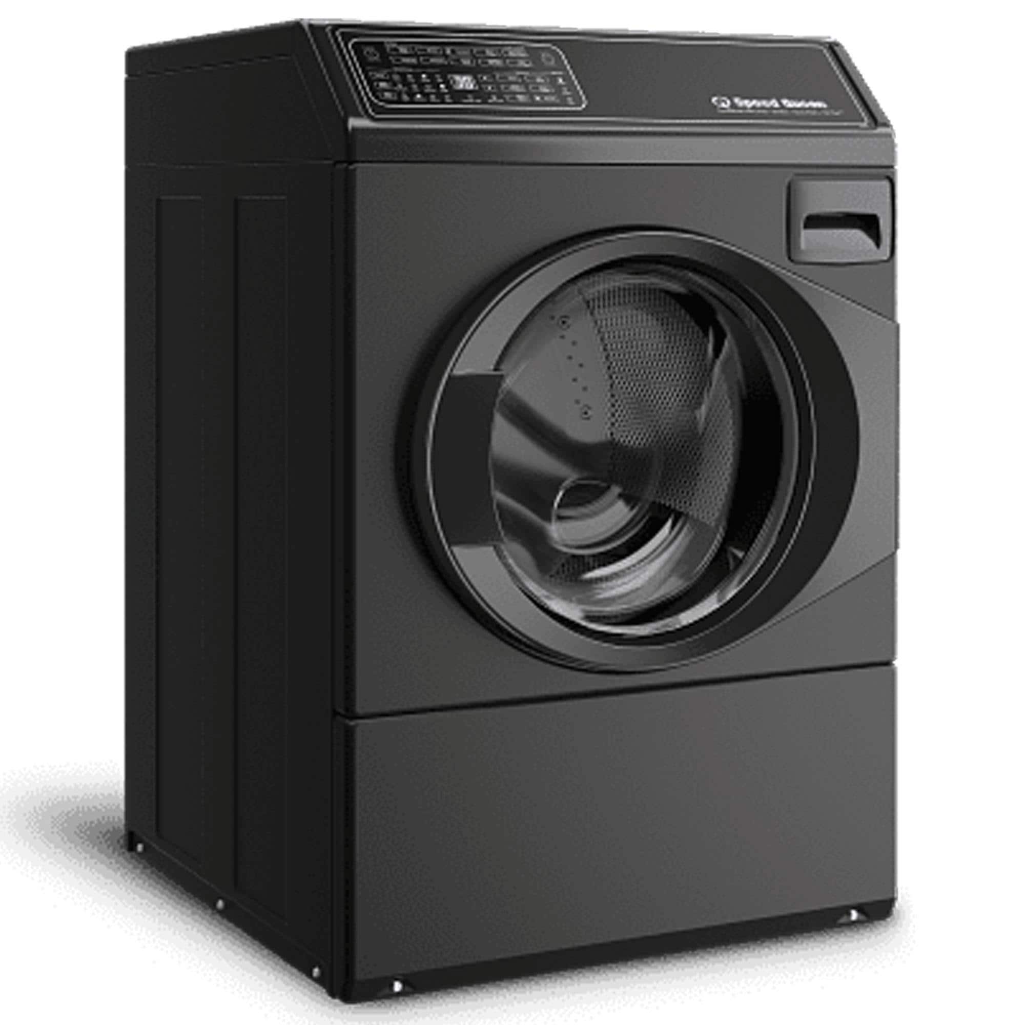 Speed Queen 3.5 Cu. Ft. Front Load Right Hinge Washer in Matte Black