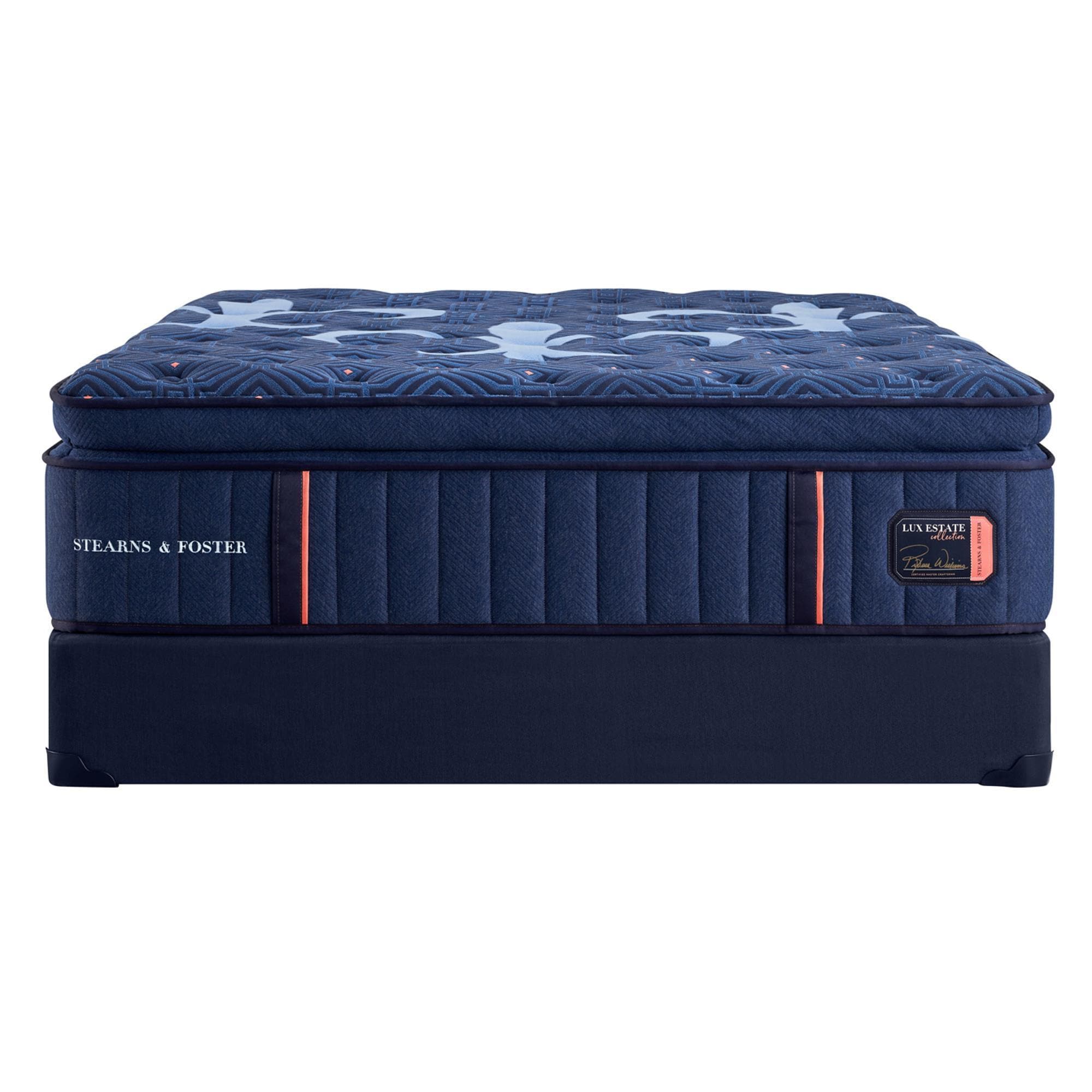 Stearns & Foster Lux Estate Firm Pillow Top King Mattress with Low ...