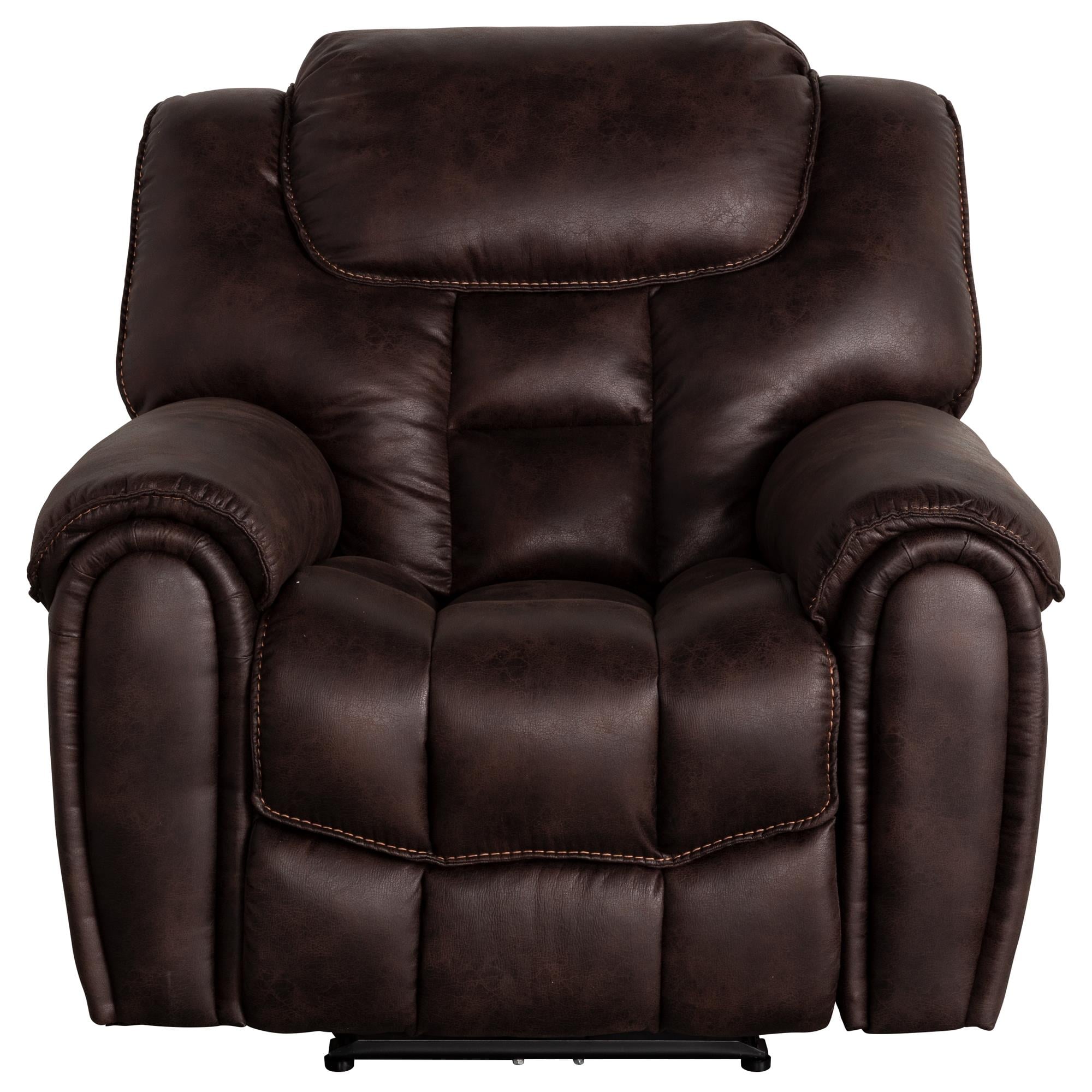 Oxford Furniture Cheers Power Recliner with Power Headrest in Cowboy ...