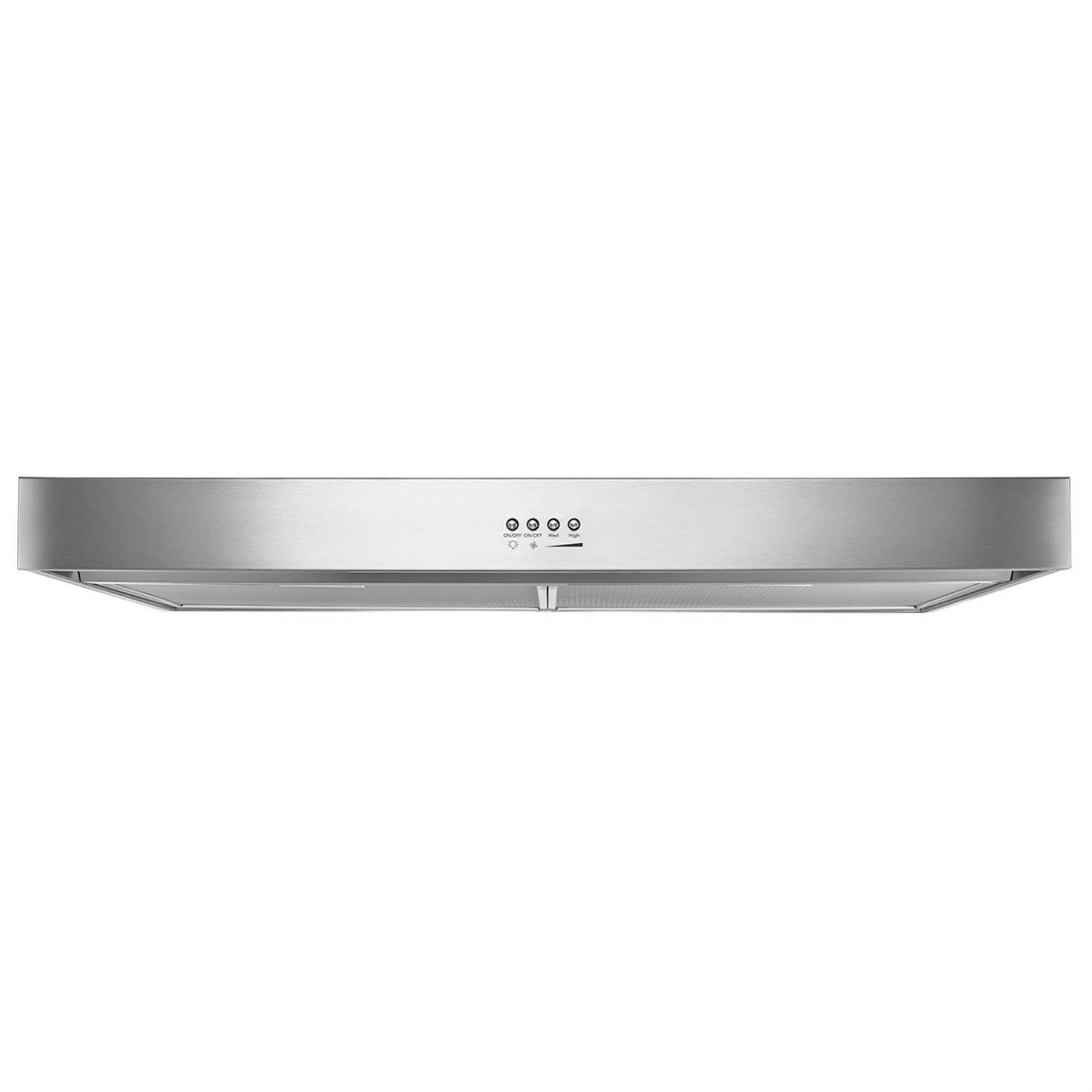 Whirlpool 24" Range Hood with Dishwasher-Safe in Stainless Steel ...