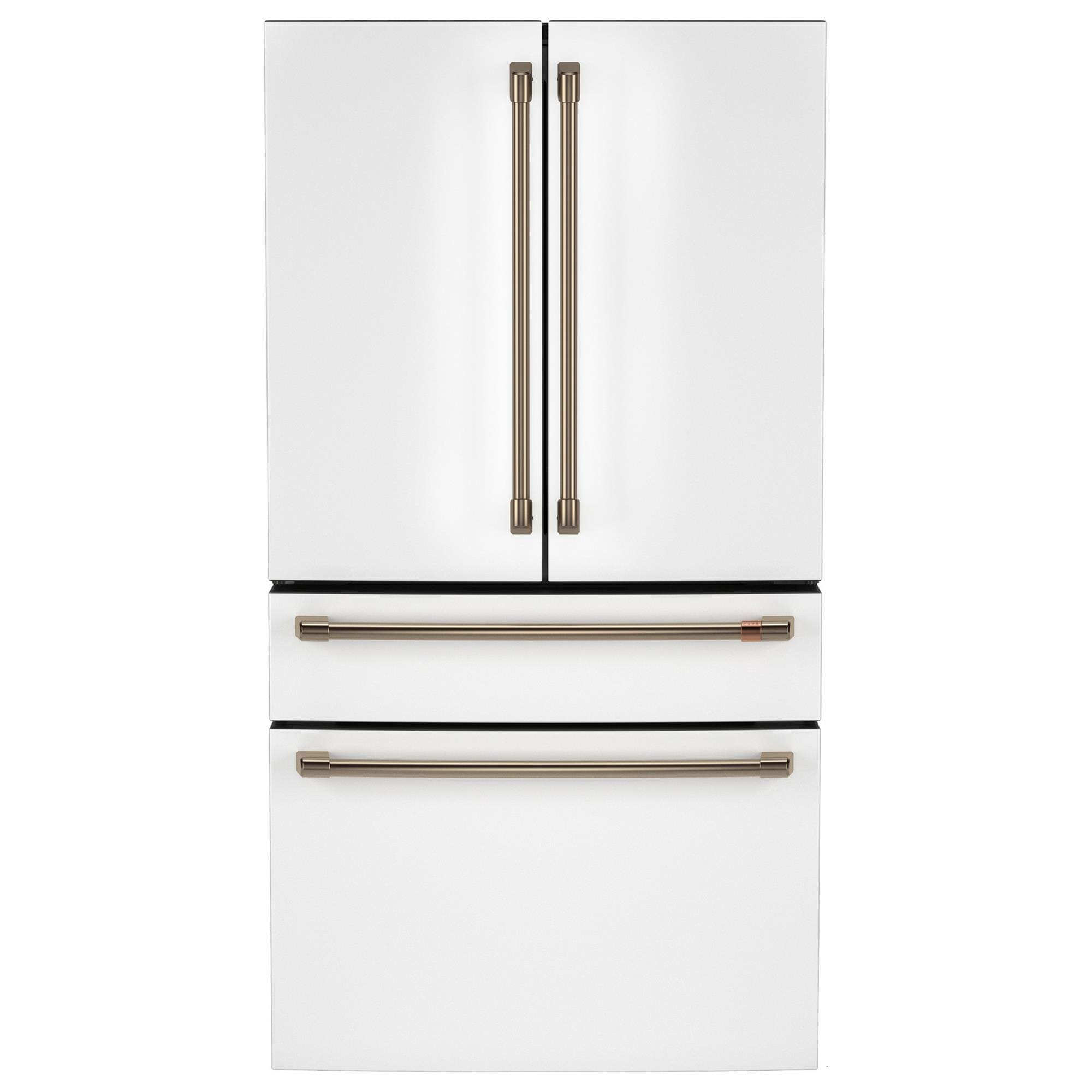 Cafe 28.7 Cu. Ft. Smart 4-Door Refrigerator with Dual Dispense AutoFill ...