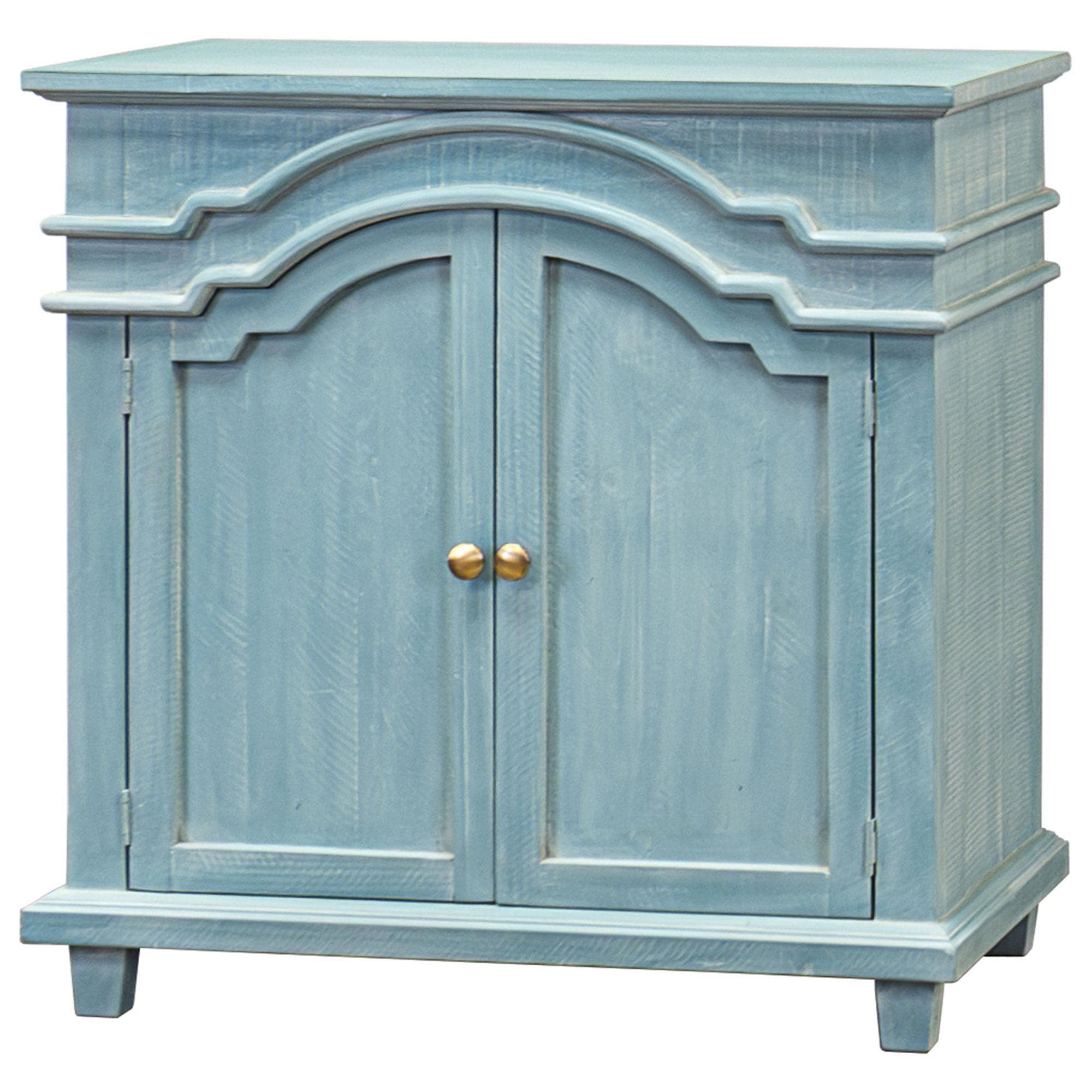 Ardent Home Victoria 2-Door Console in Ocean Breeze