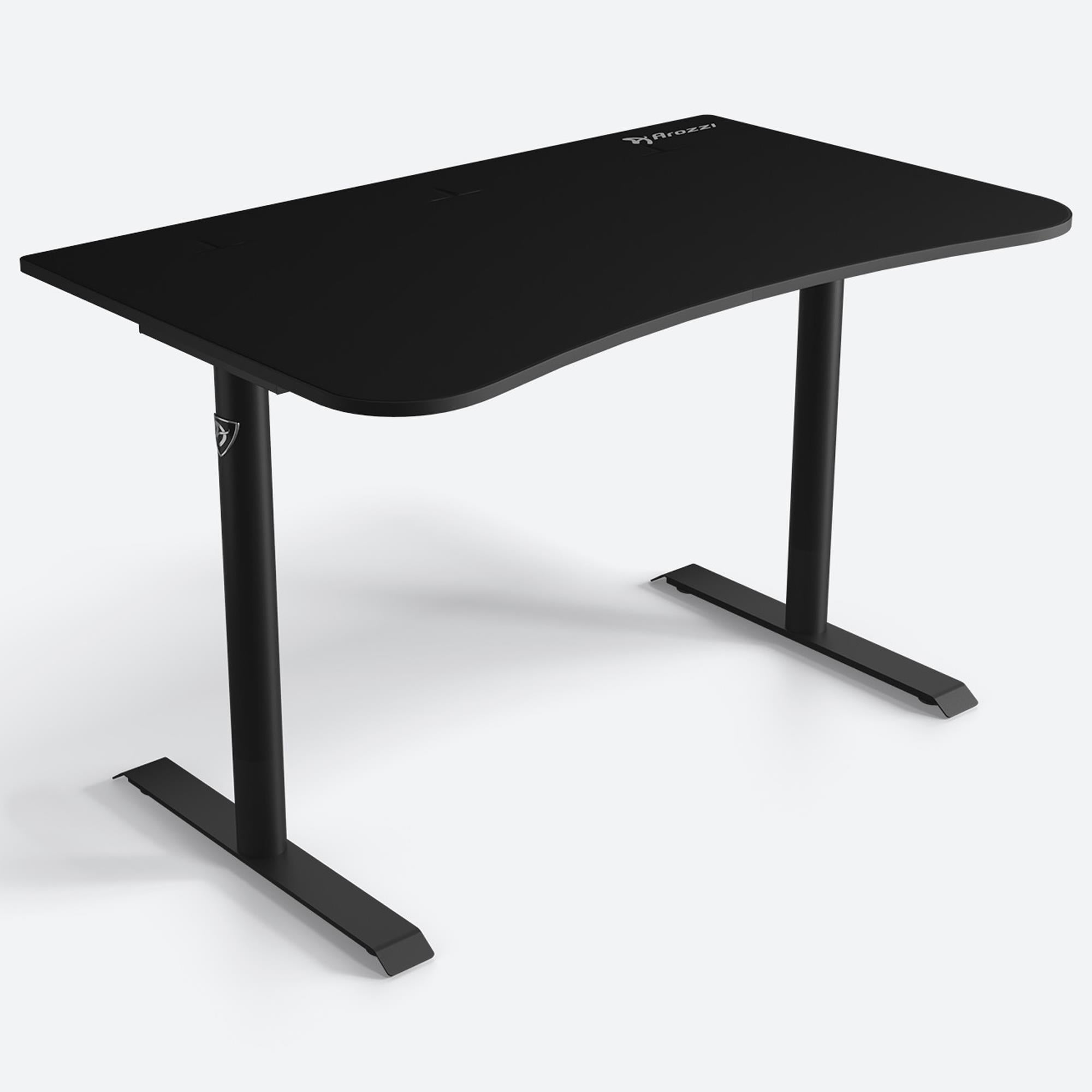 Arozzi Arena Small Gaming Desk in Pure Black