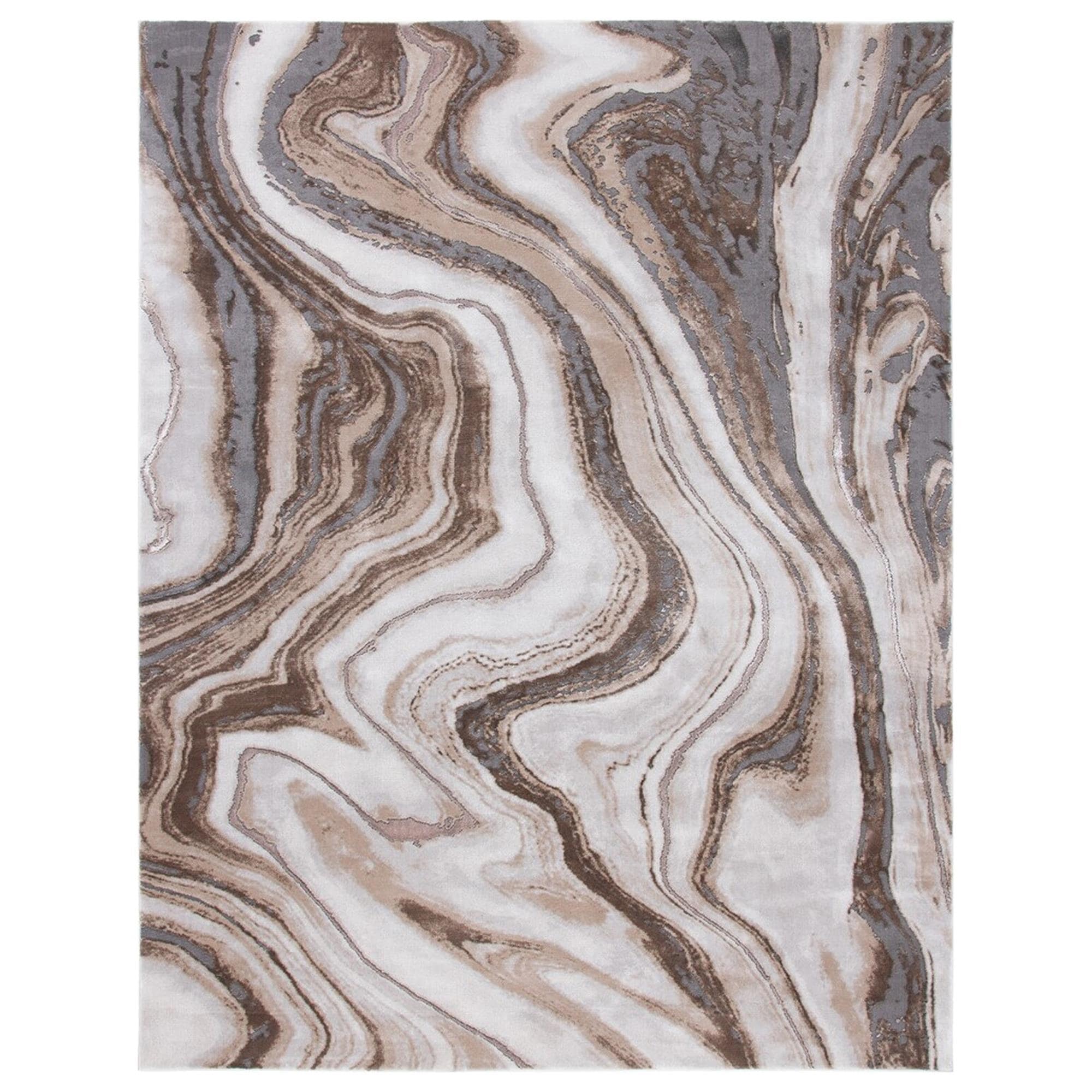 Safavieh Craft CFT819D 8' x 10' Gold and Grey Area Rug