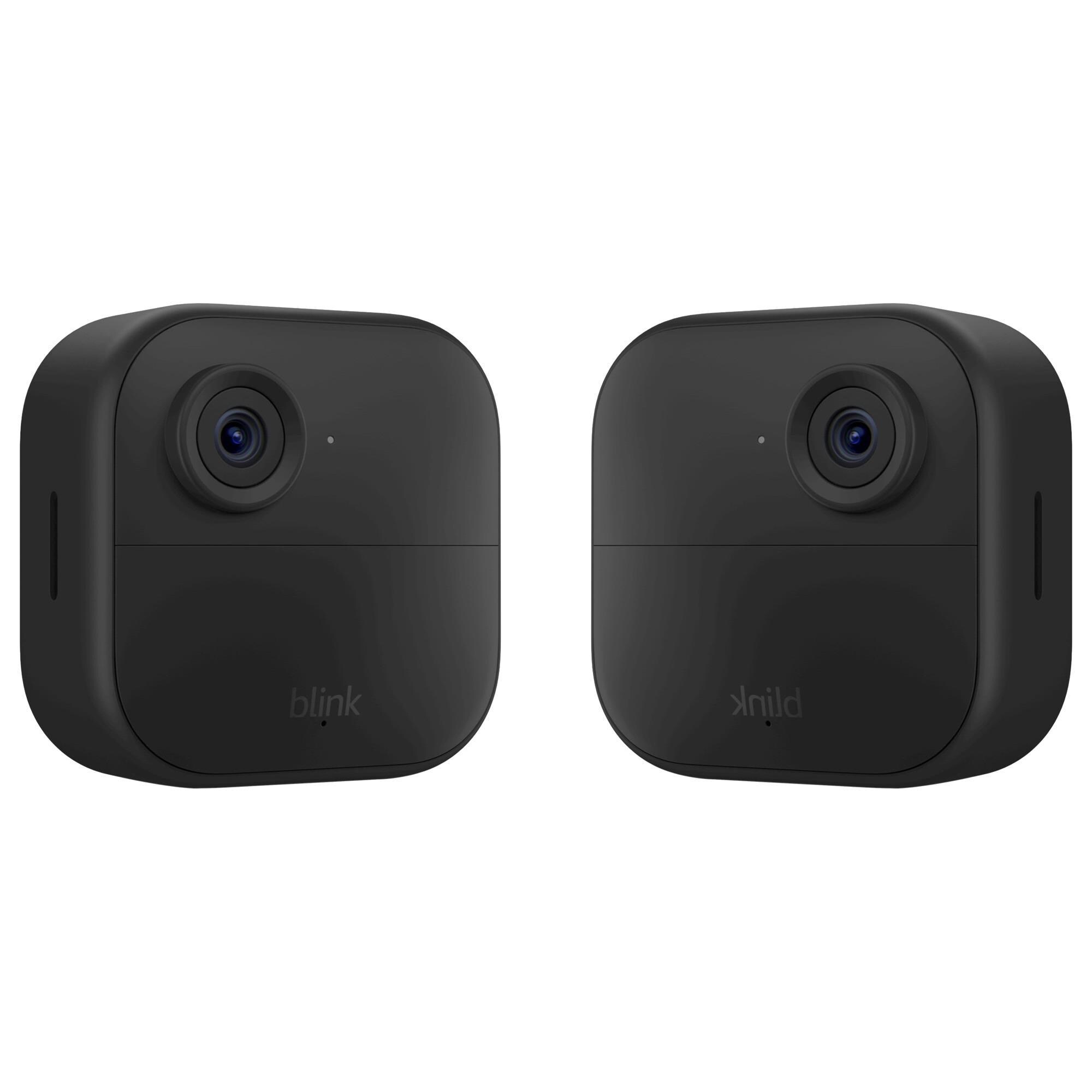 Blink Outdoor 4 Wireless Camera with Add-on Security Camera in Black