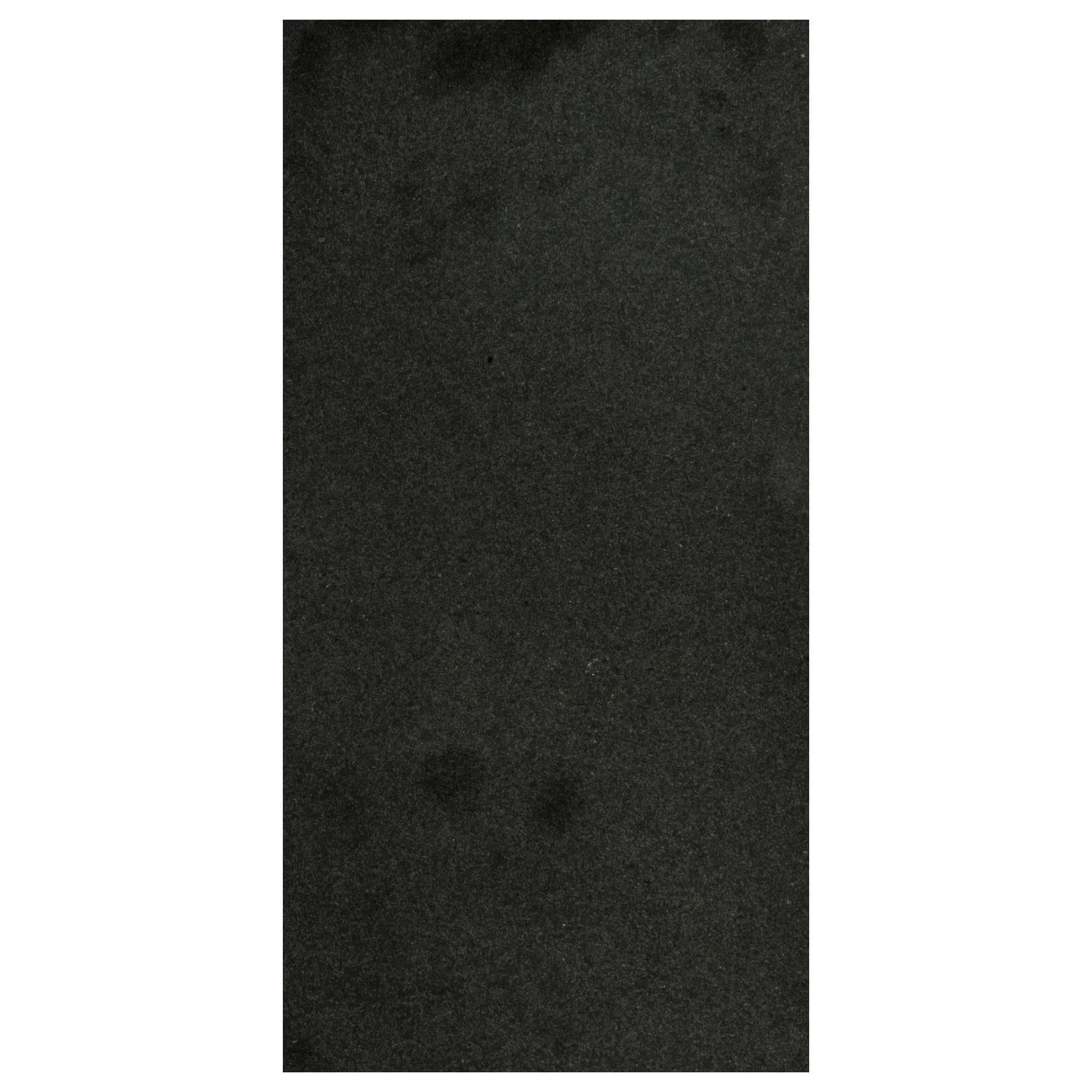 Emser Absolute Black 12" x 24" Granite Tile
