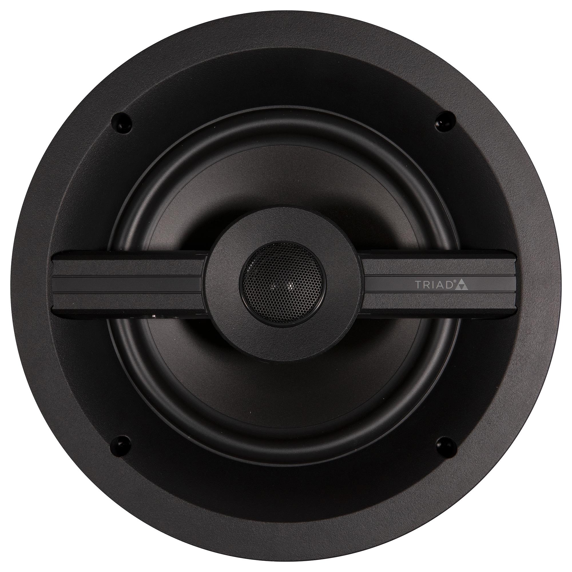 Triad In-Ceiling 8" Series 2 Open Back Speaker in Black | Nebraska ...
