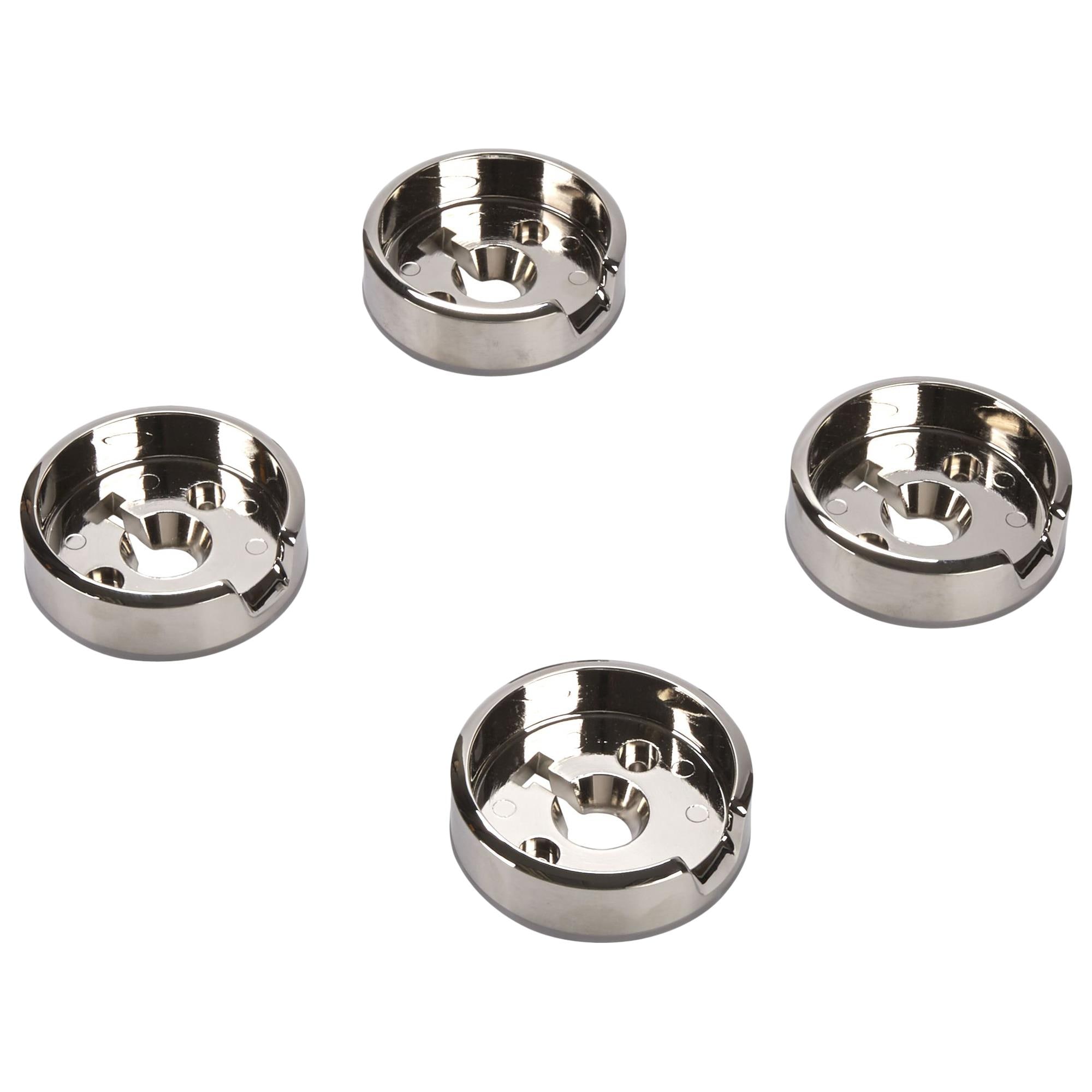 Whirlpool 4 Knobs Bezel for Ranges in Chrome | Nebraska Furniture Mart