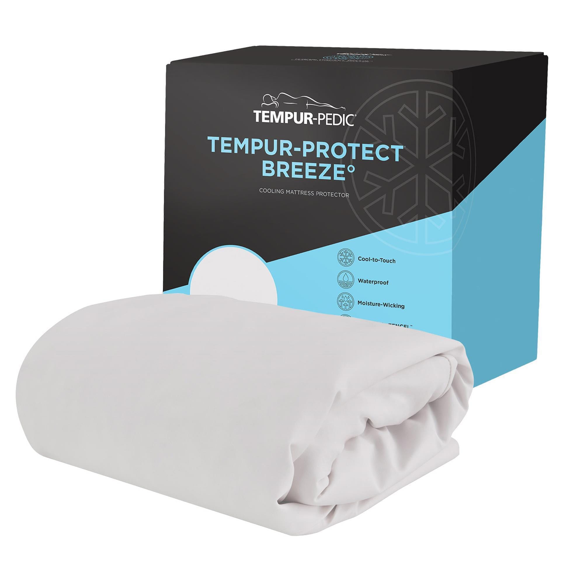 Tempur-Pedic Tempur-Protect Breeze Cooling King Mattress Protector