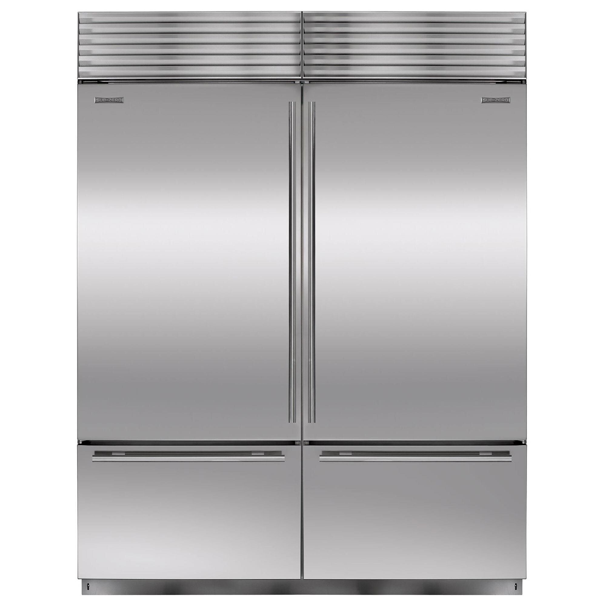 Sub Zero Classic Dual Installation Kit in Stainless Steel