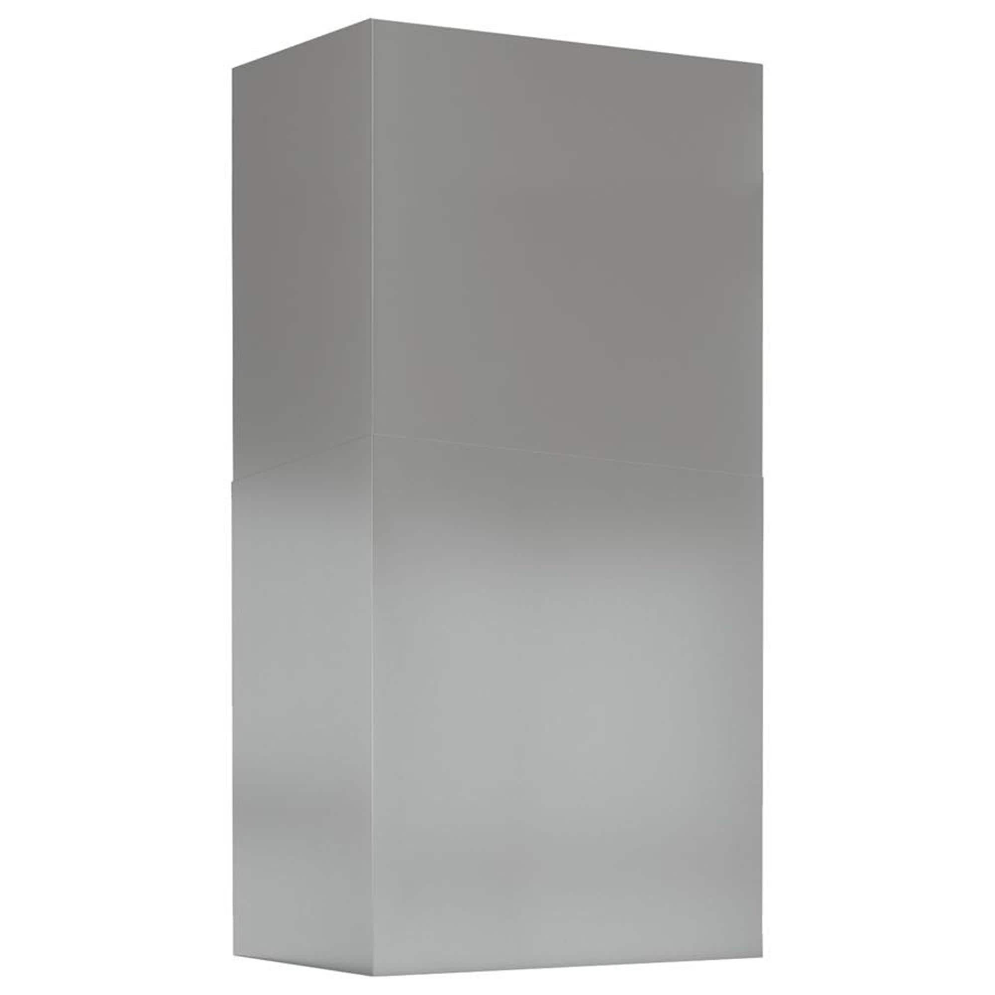 Zephyr 12" Duct Cover Extension Ceilings in Stainless Steel