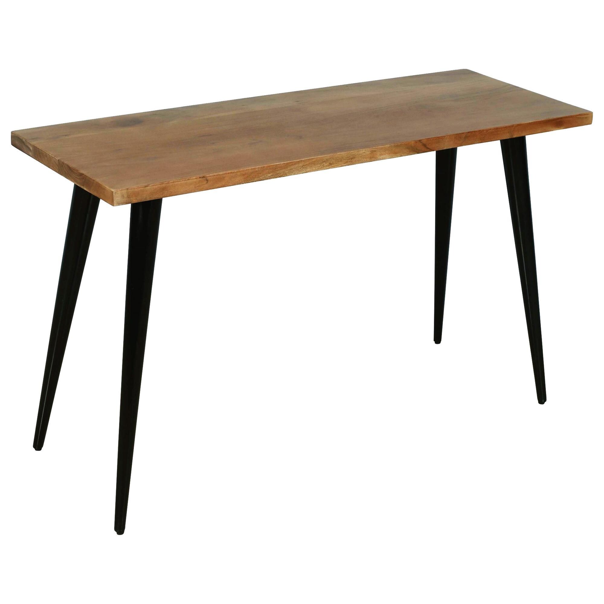 Waltham Prelude Rectangle Sofa Table in Suede