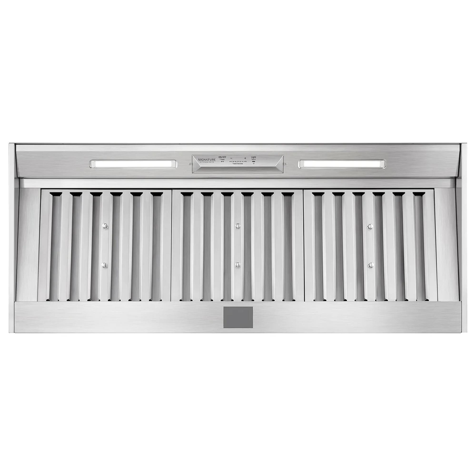 Signature Kitchen Suite 48" 1200 CFM Range Hood Insert in Stainless Steel
