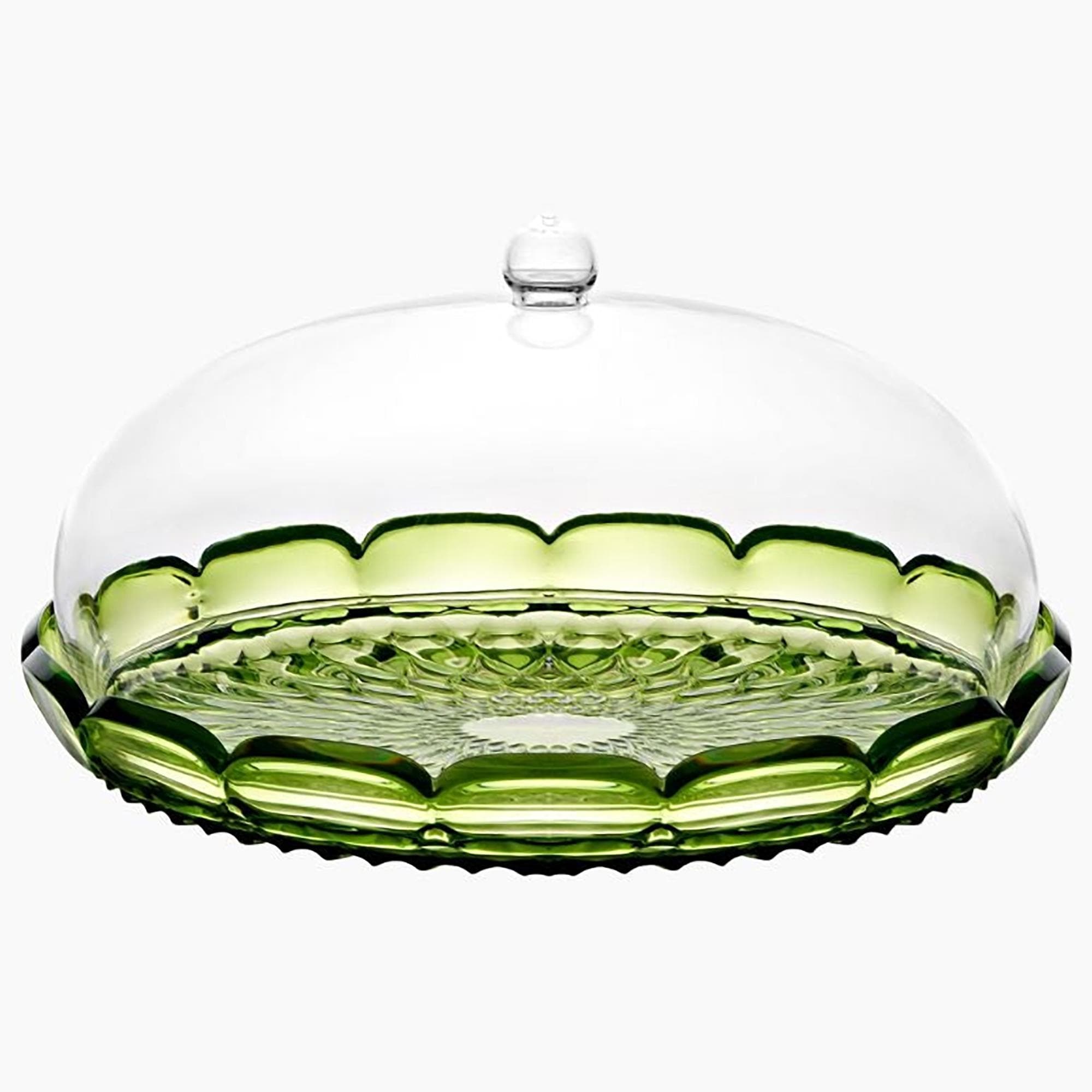 Fratelli Guzzini Vanity Acqua Small Cake Serving Set in Water Lily