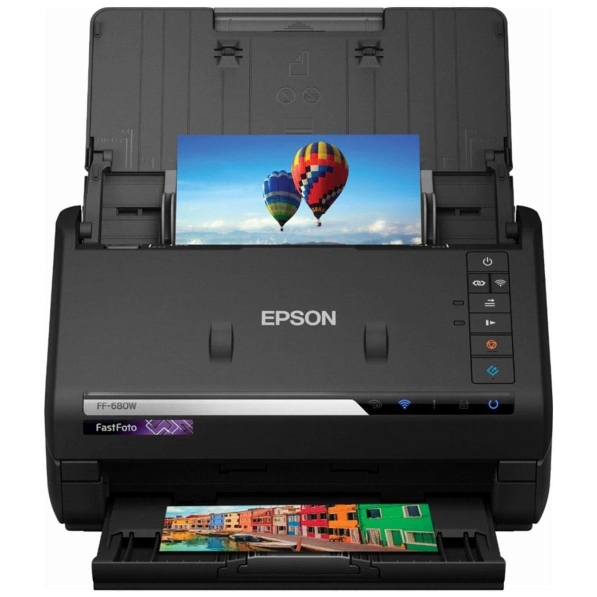 Epson FastFoto FF-680W Wireless Document Duplex Scanner | Nebraska ...