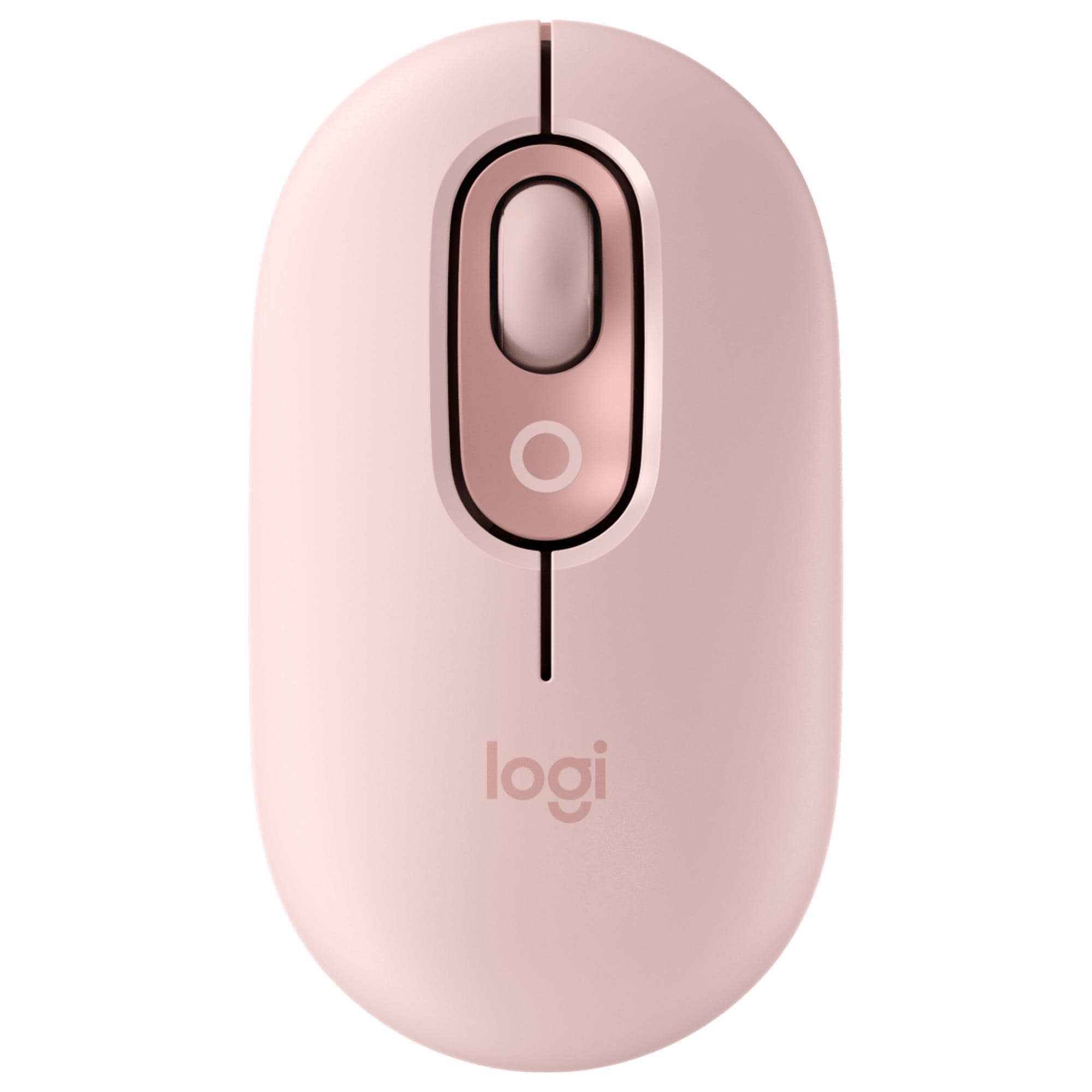 Logitech POP Wireless Mouse in Rose