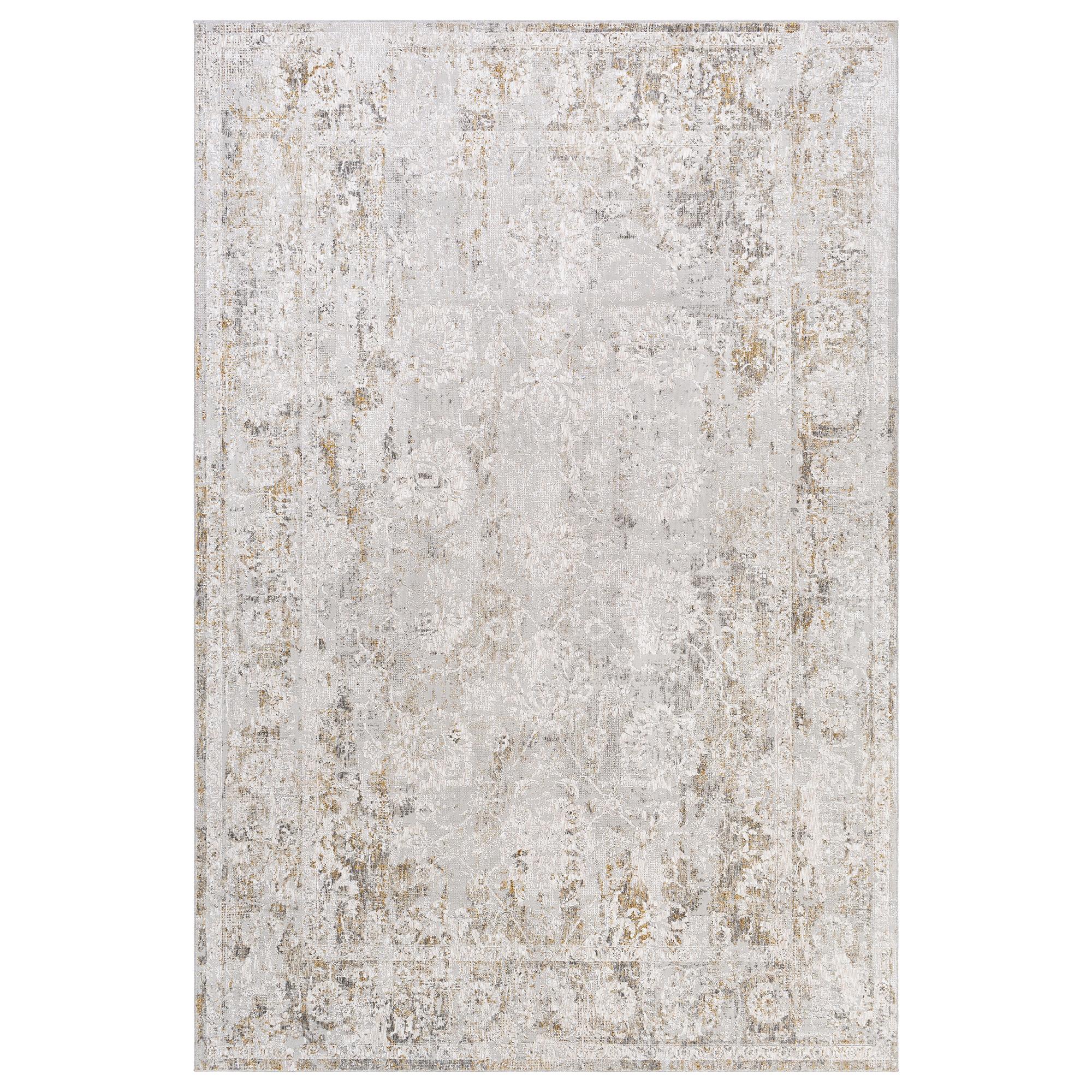 Surya Carmel 2'7" x 4' Camel, Mustard and Navy Area Rug