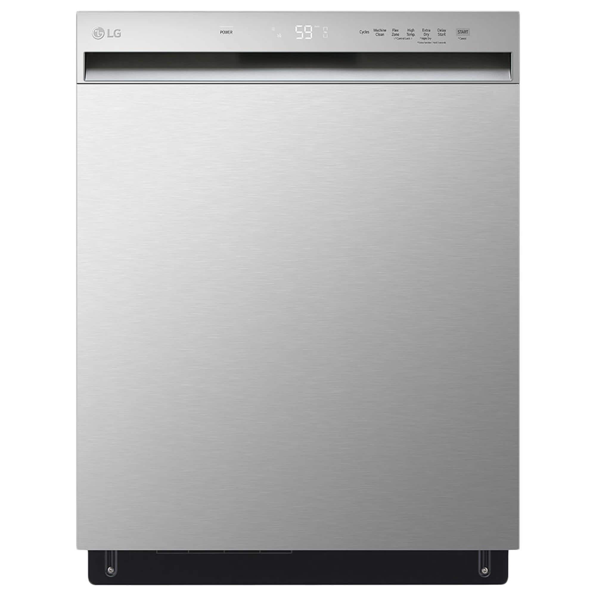 LG 24" Built-In Dishwasher with 2rd Rack in Stainless Steel