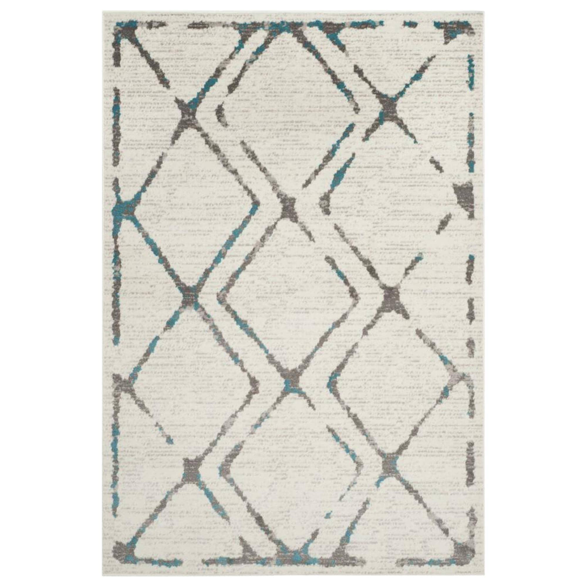 Safavieh Skyler SKY197D 5'1" x 7'6" Ivory and Blue Area Rug