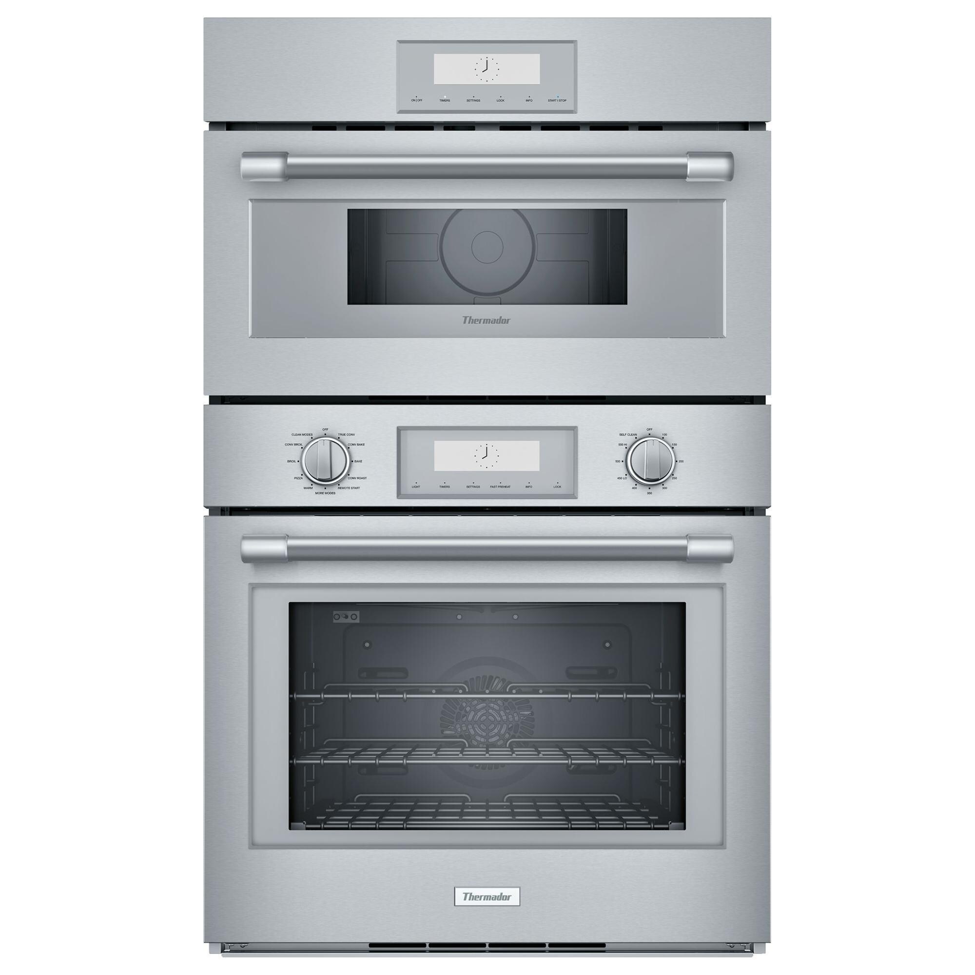 Thermador 30" Professional Combination Wall Oven in Stainless Steel ...