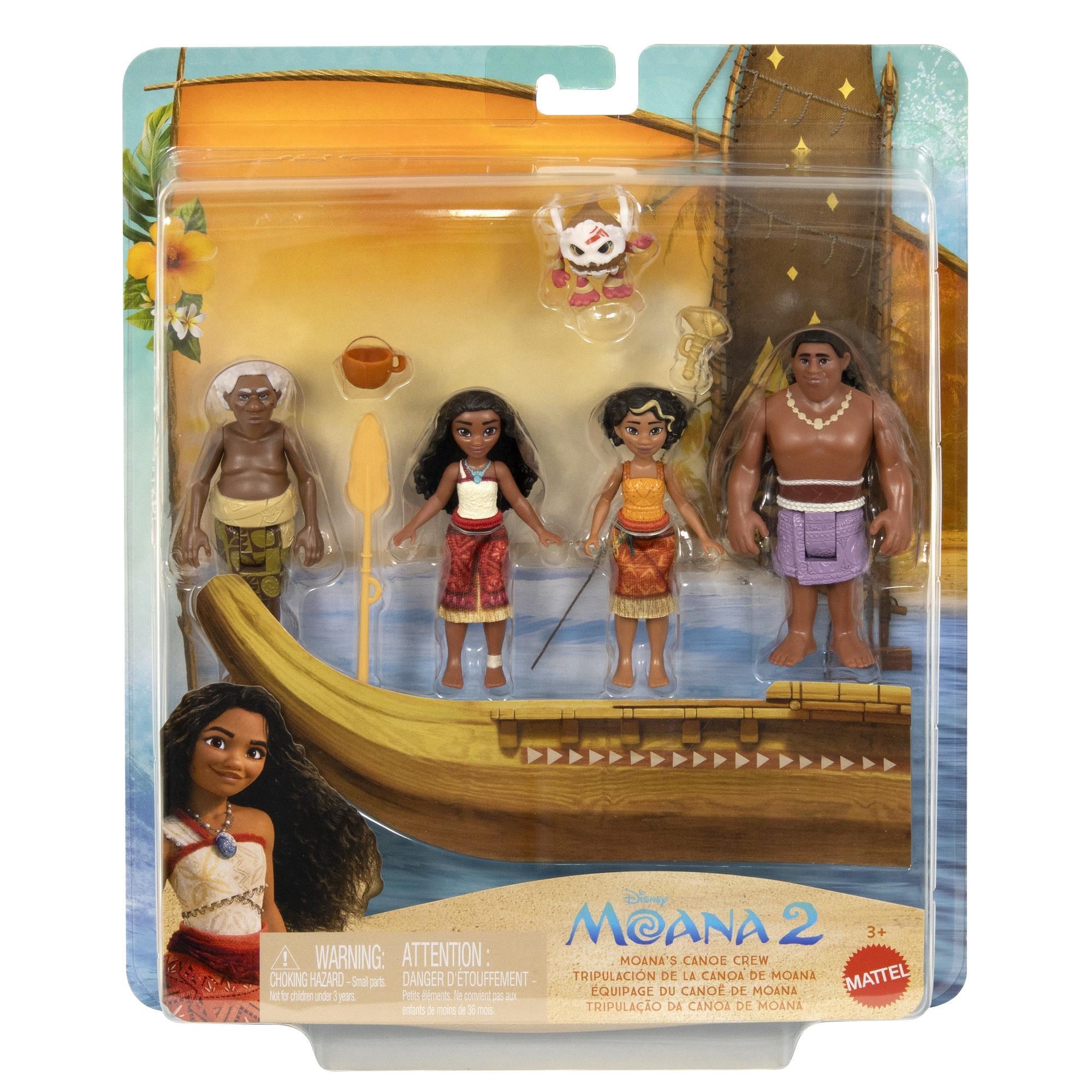 Disney Princess Moana 2 Moana's Canoe Crew