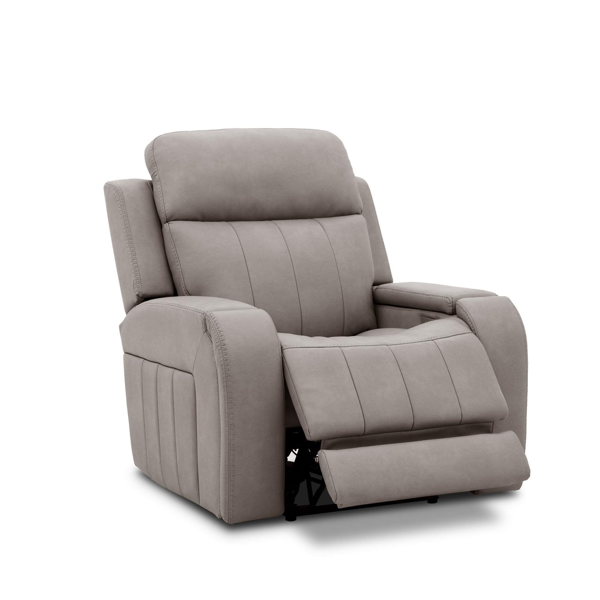 MotoMotion Power Audio Recliner with Heat and Massage in Capriccio Dove
