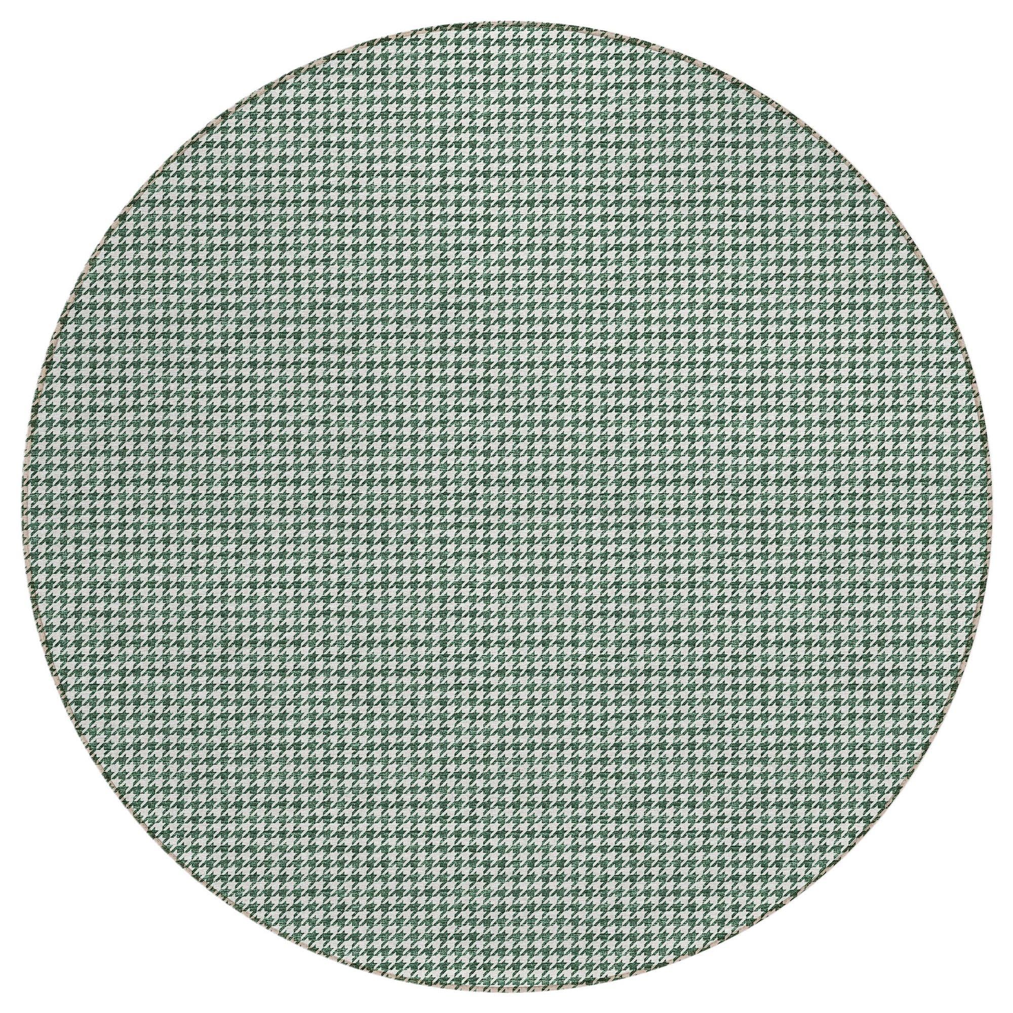 Dalyn Rug Company Hinton 8' Round Green Indoor/Outdoor Area Rug