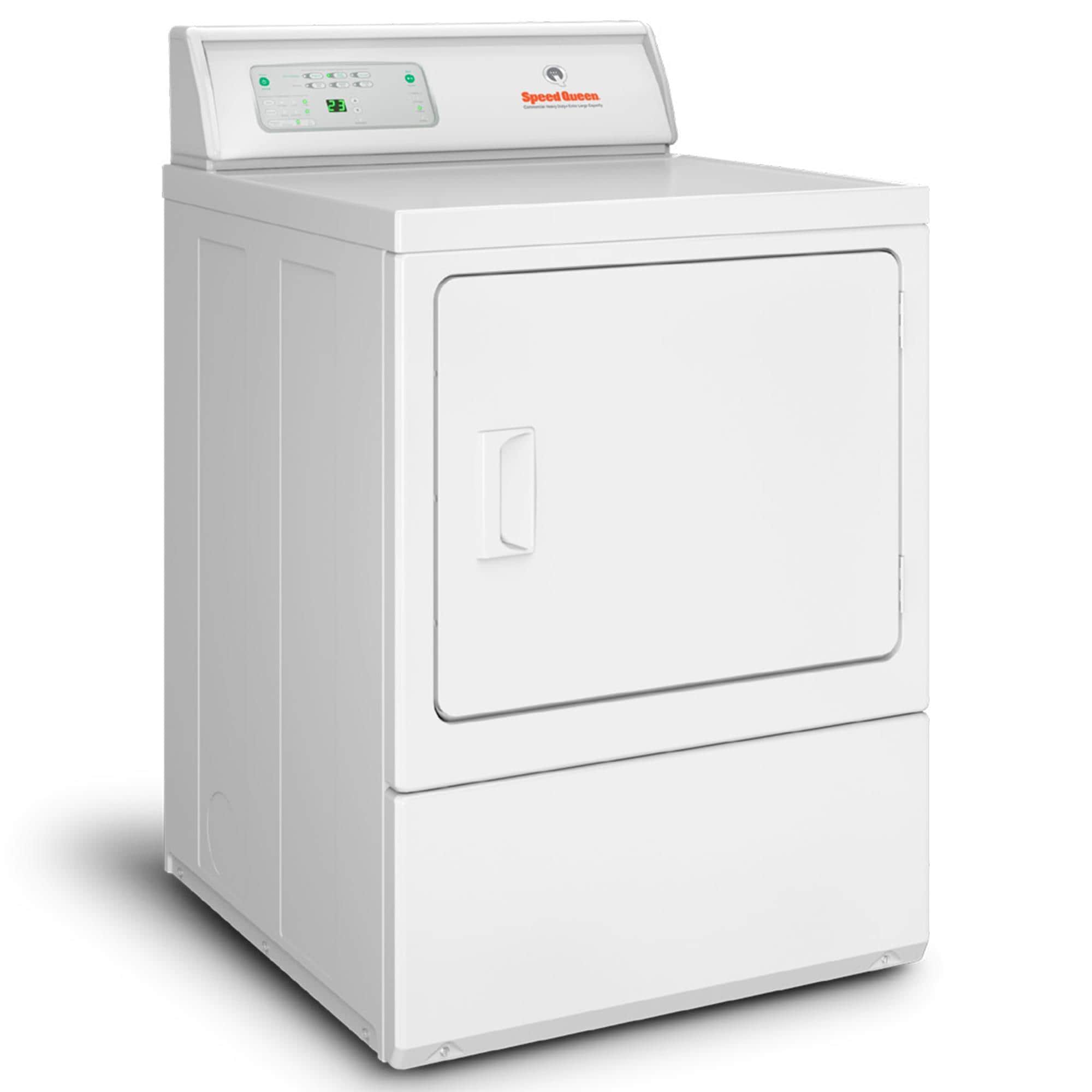 Speed Queen 7.0 Cu. Ft. Commercial Single Pocket Electric Dryer with ...