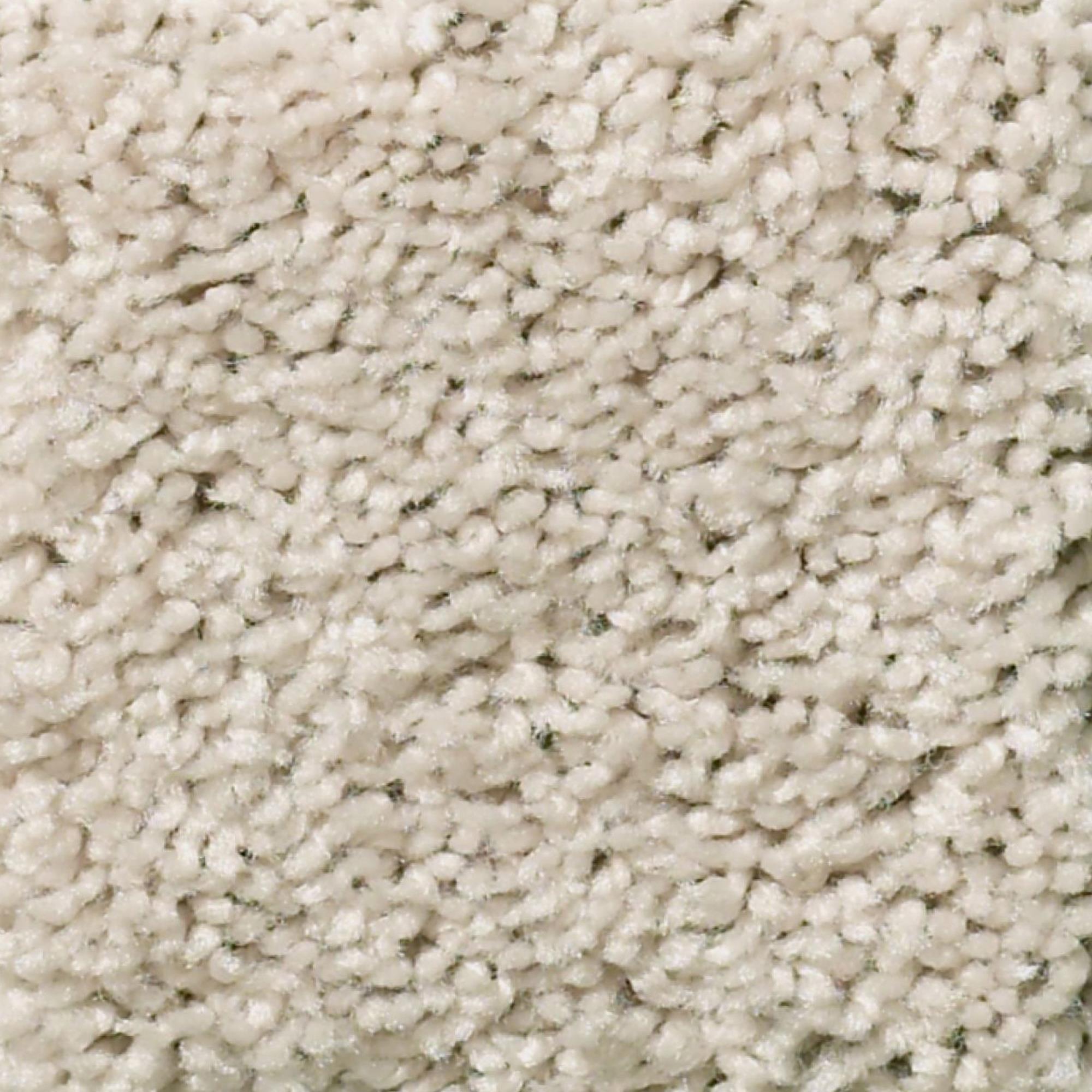 Shaw Break Away Solid Carpet in Winter White