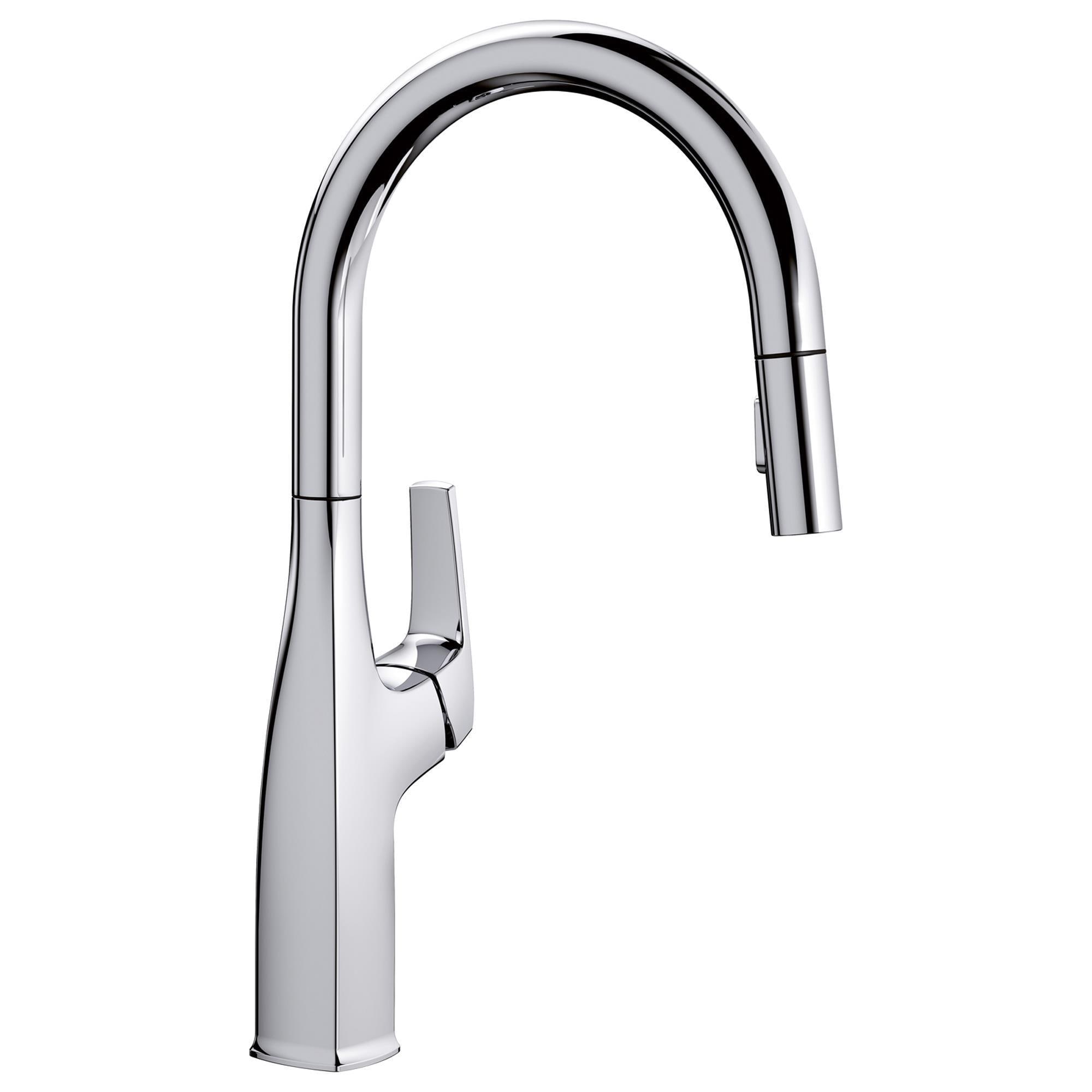 Blanco Rivana Pull-Down Kitchen Faucet in Chrome