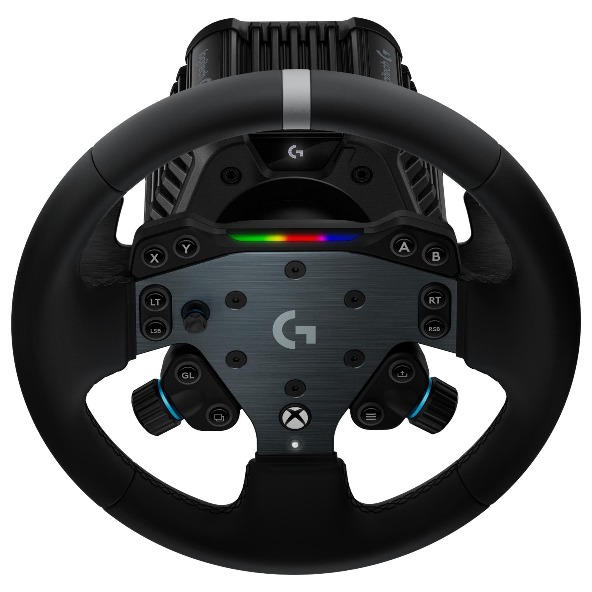 Logitech RS50 System 3-Piece Sim Racing Steering Wheel Setup for Xbox ...