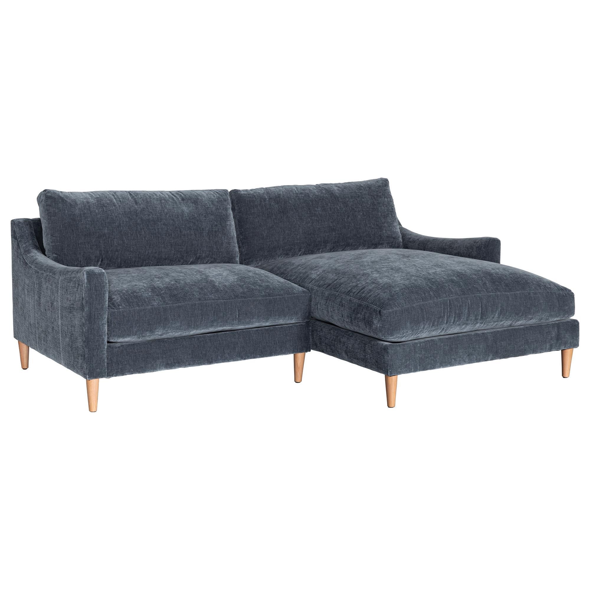 Jonathan Louis 2-Piece Sectional in Contessa Shadow