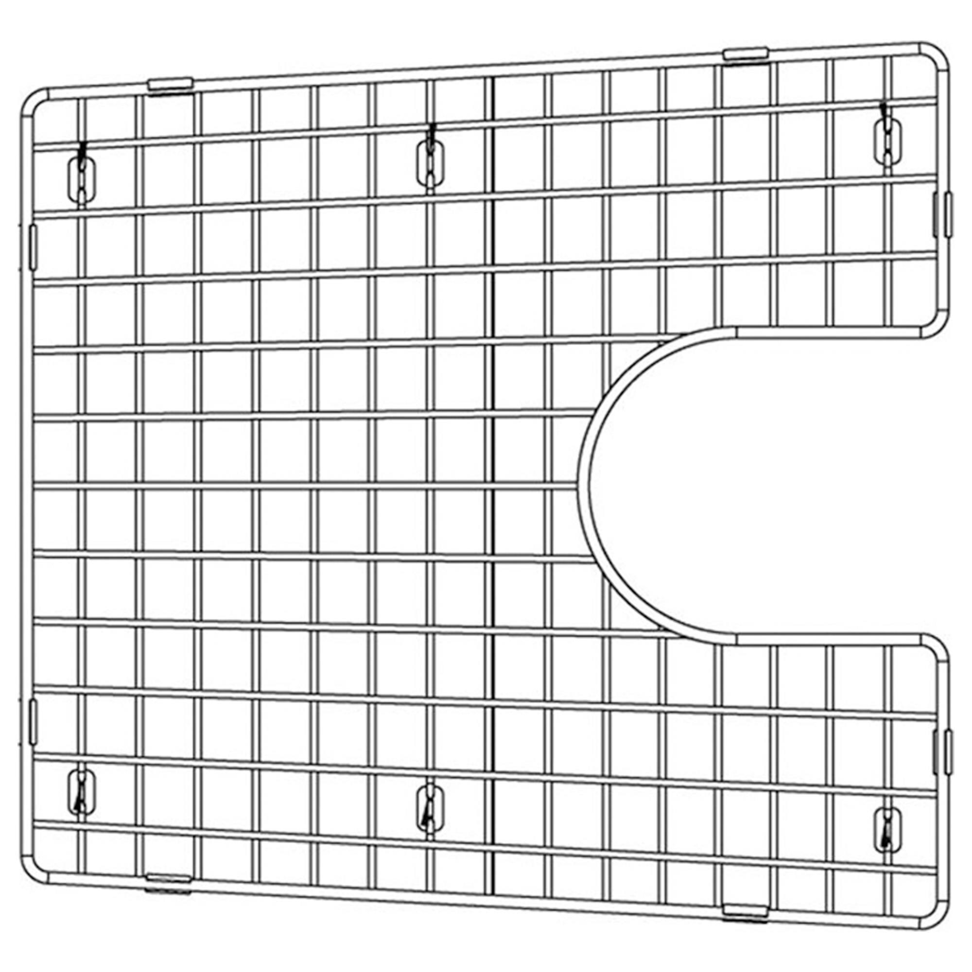 Blanco Performa Bottom Grid for Large Bowl of 60/40 Sinks in Stainless ...