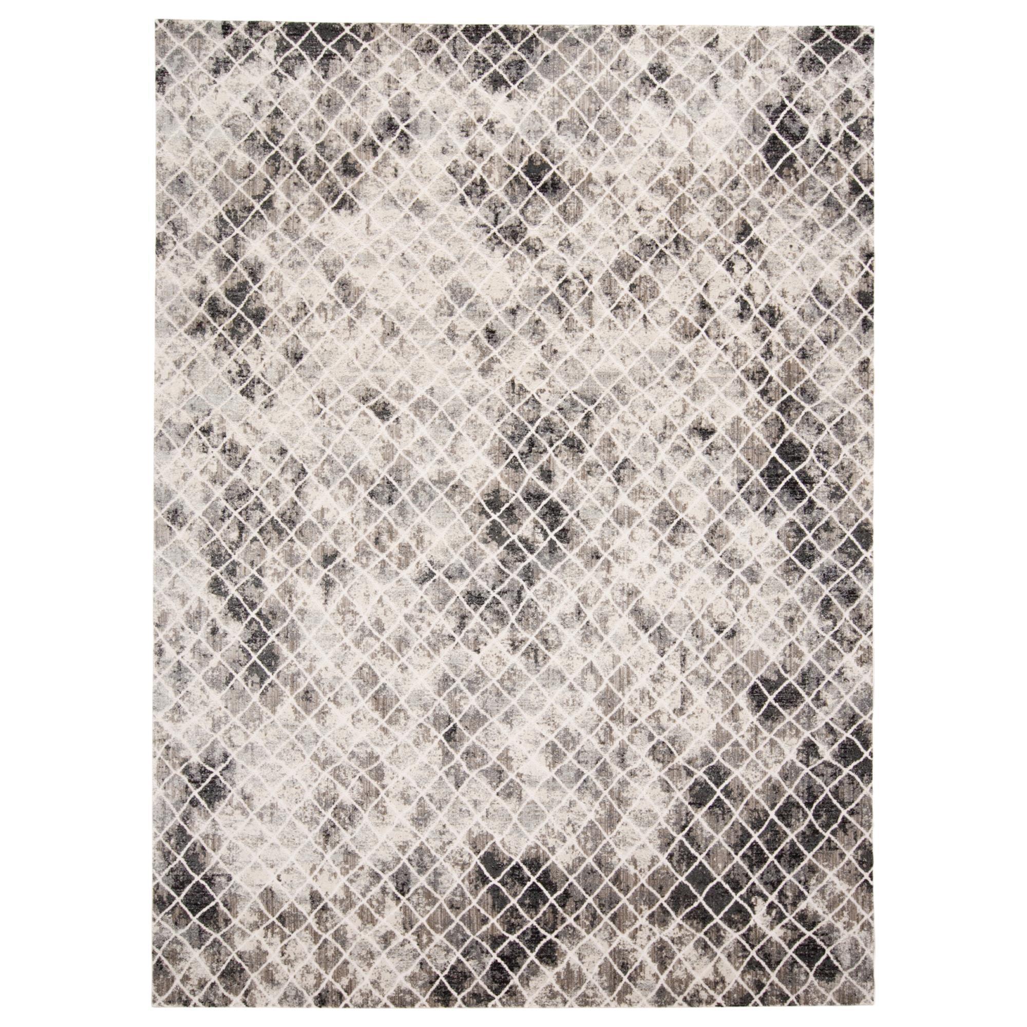 Feizy Kano 5'3" x 7'6" Sand and Ivory Area Rug