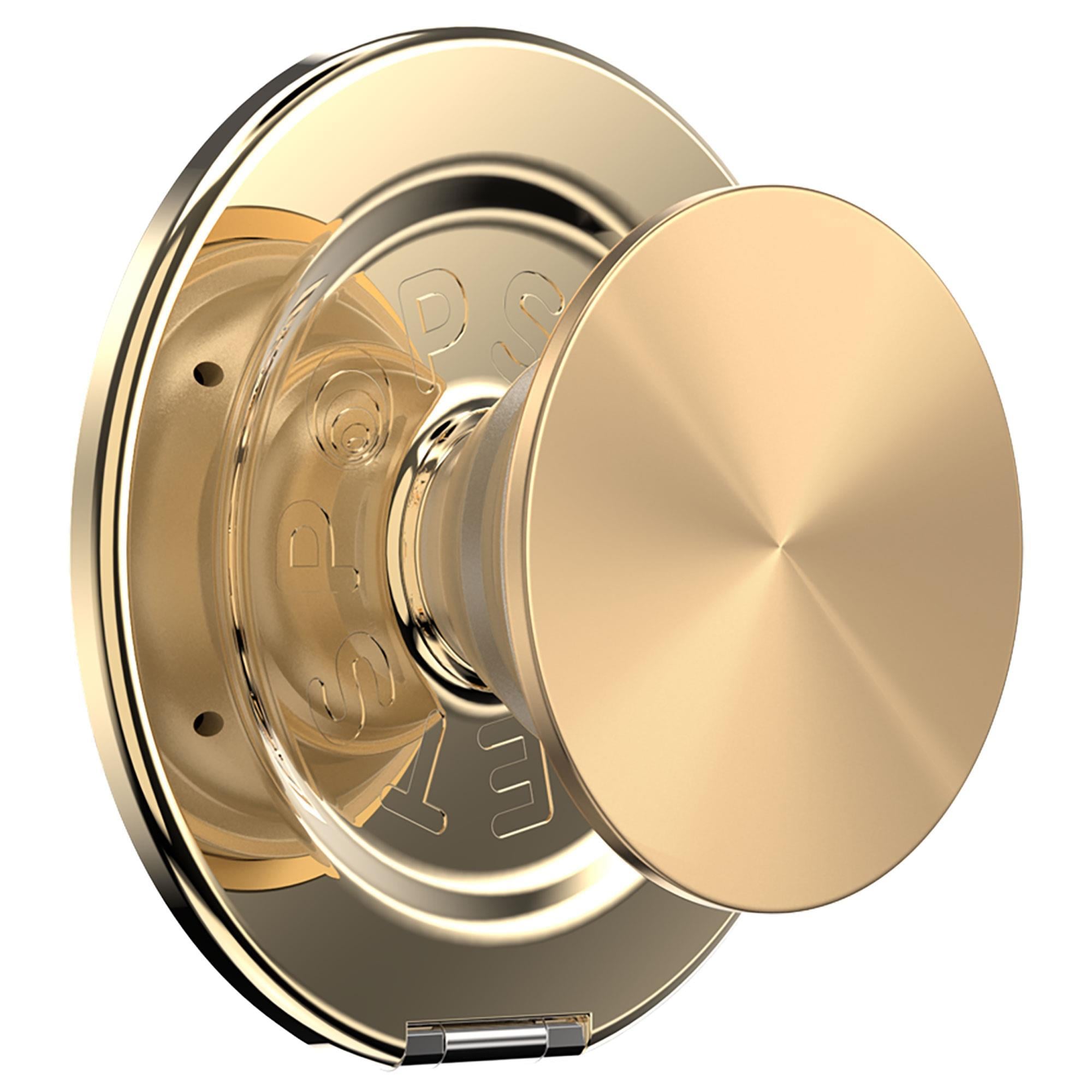 PopSockets MagSafe Circle Kick-Out PopGrip in Aluminum Radial Gold