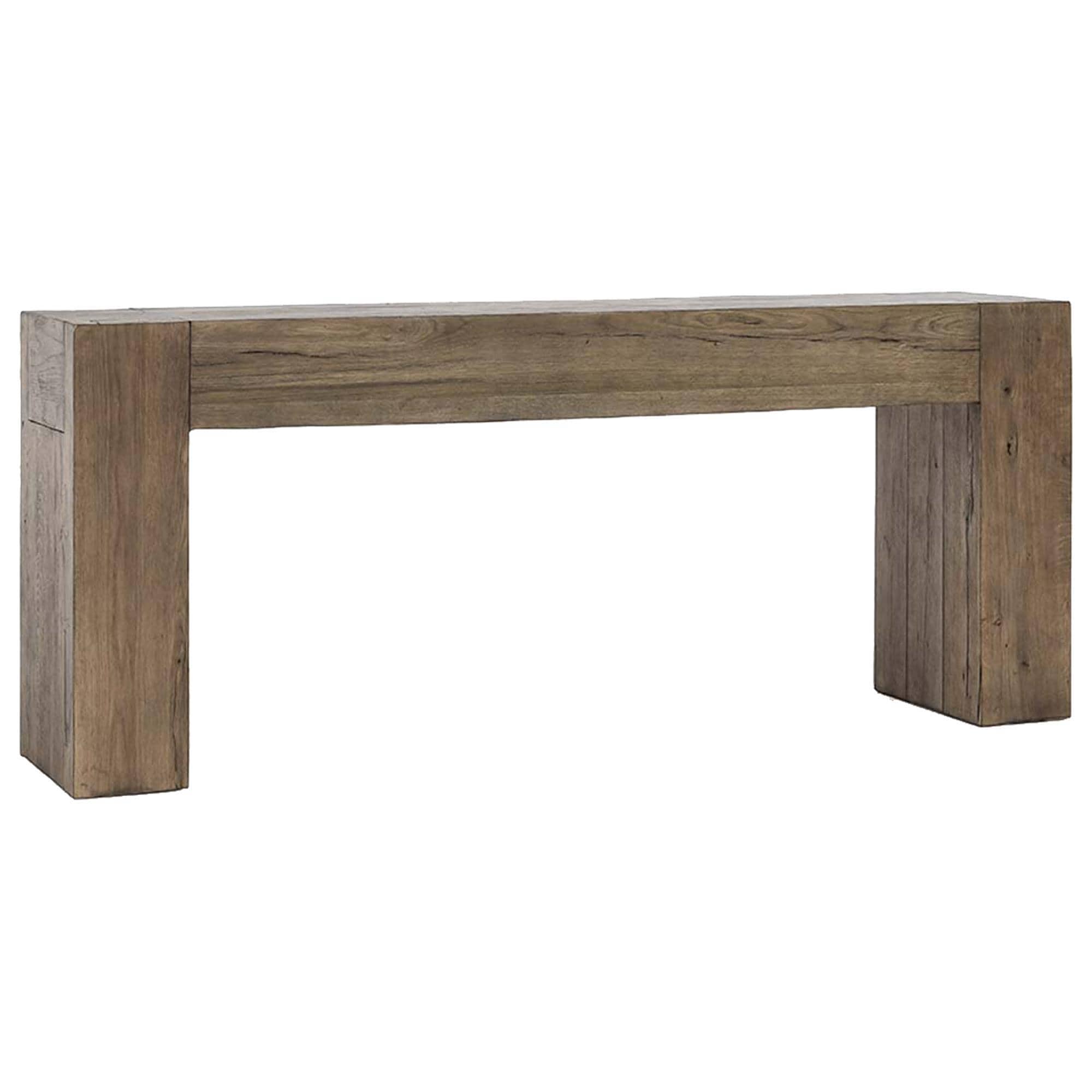Classic Home Bristol Console Table in Cafe Brown