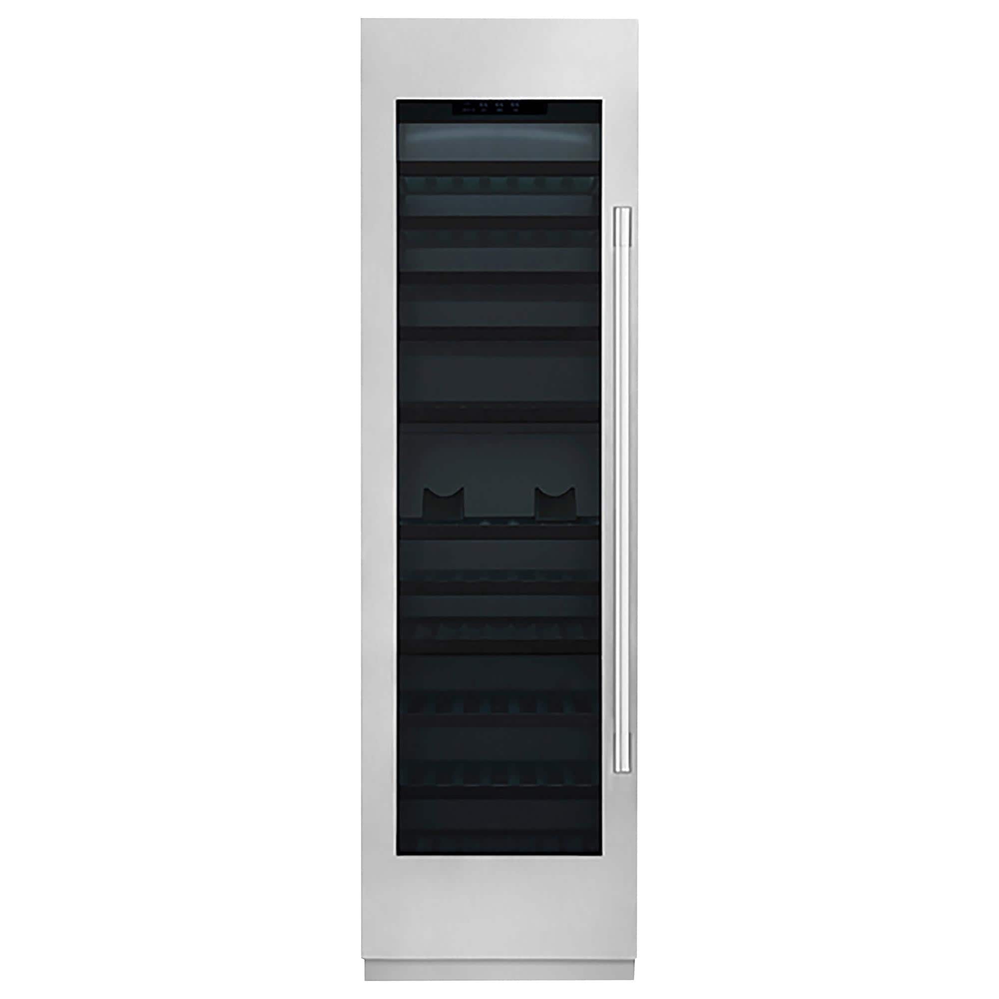 Signature Kitchen Suite 24" Wine Column Kit Left Hinge in Stainless Steel