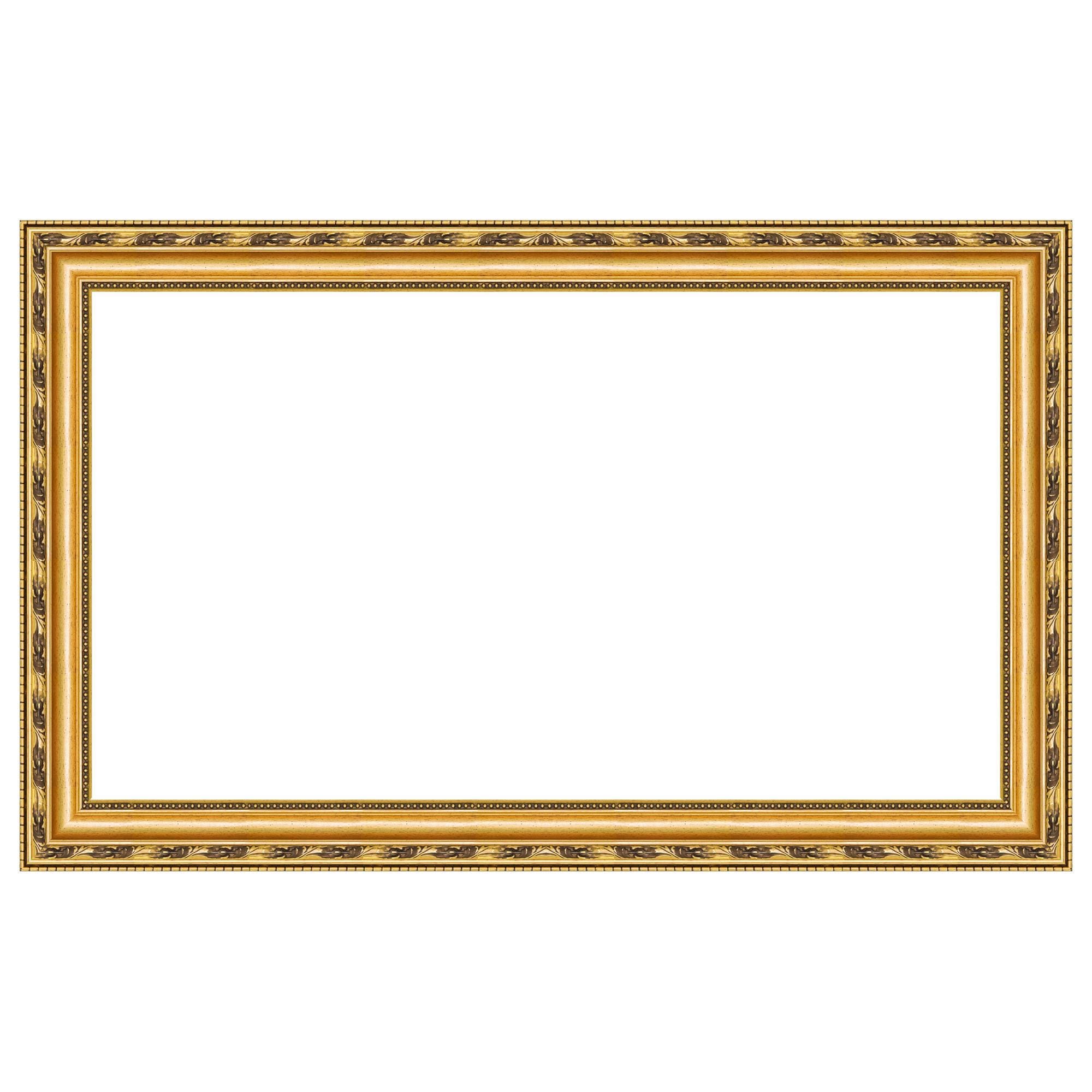 Frame My TV 65" Deco Premiere Bezel for Samsung the Frame TV in Ornate Gold