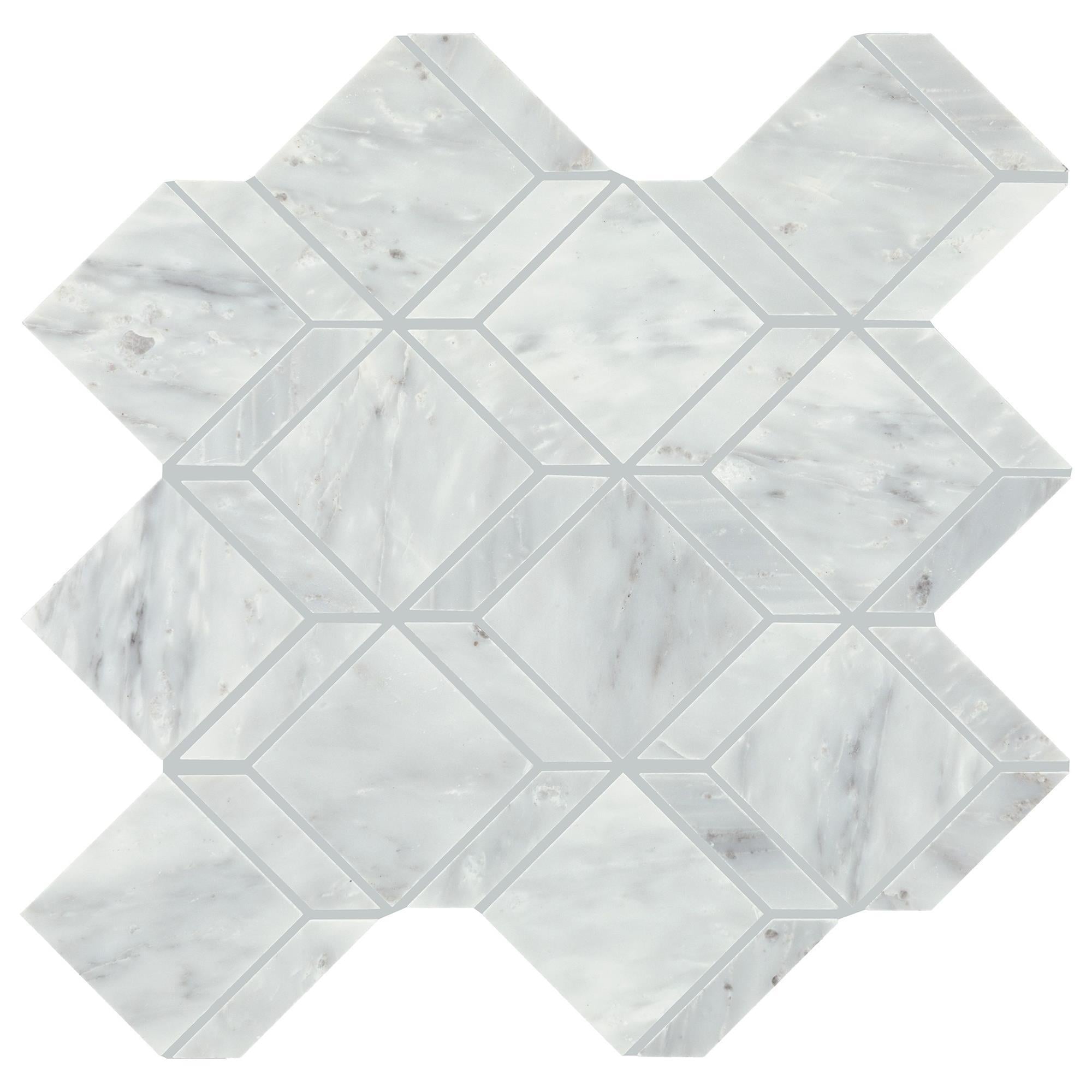 Dal-Tile Gamma Mystic 12'' X 12'' BALANCE Natural Stone Mosaic Sheet