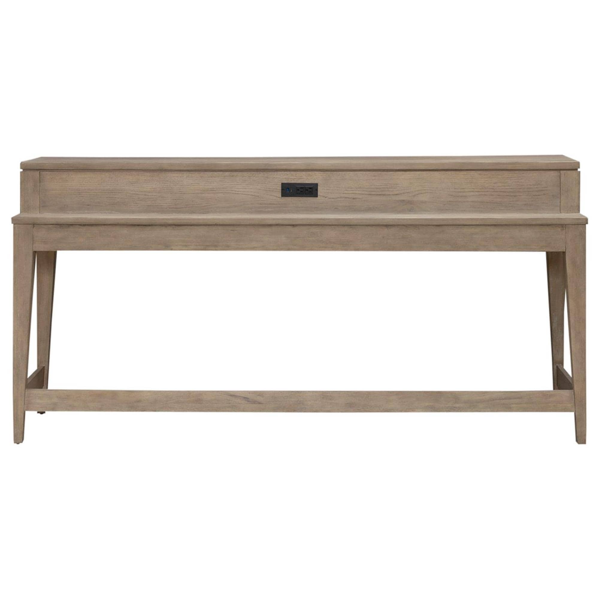 Belle Furnishings Brentwood Console Bar Table in Sandstone
