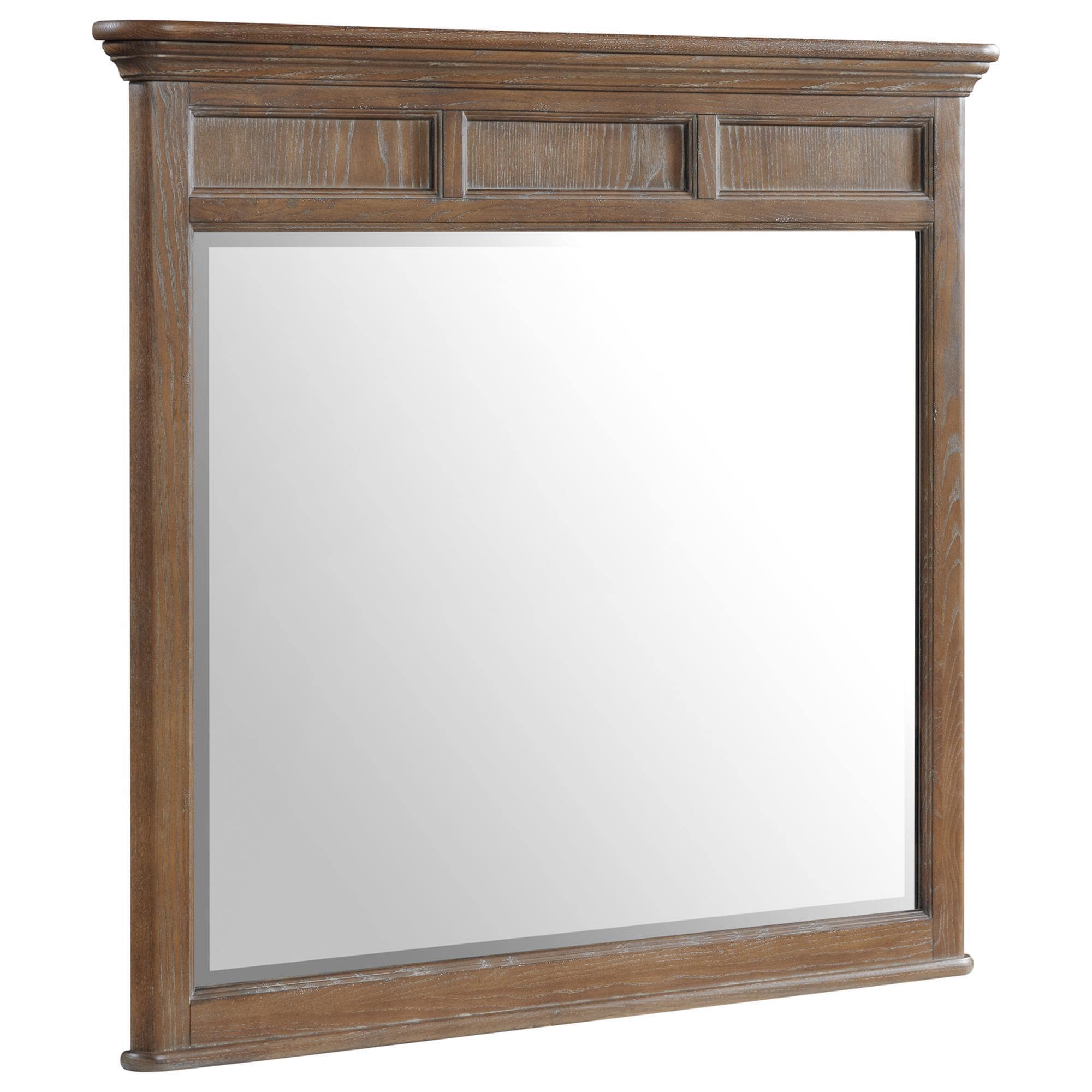 Hawthorne Furniture Alta Dresser Mirror in Harvest Brown