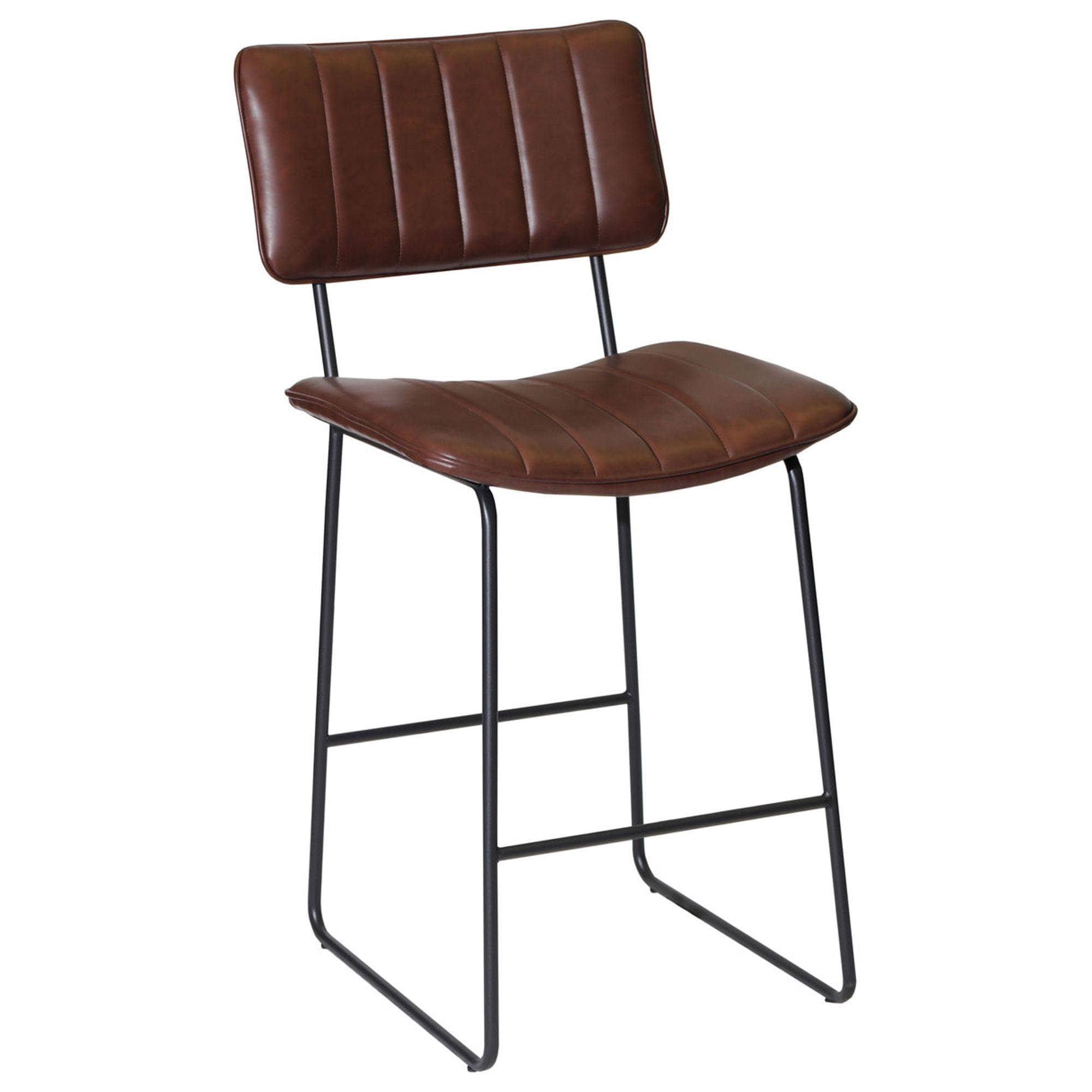Steve Silver Tribeca Counter Stool in Cordovan