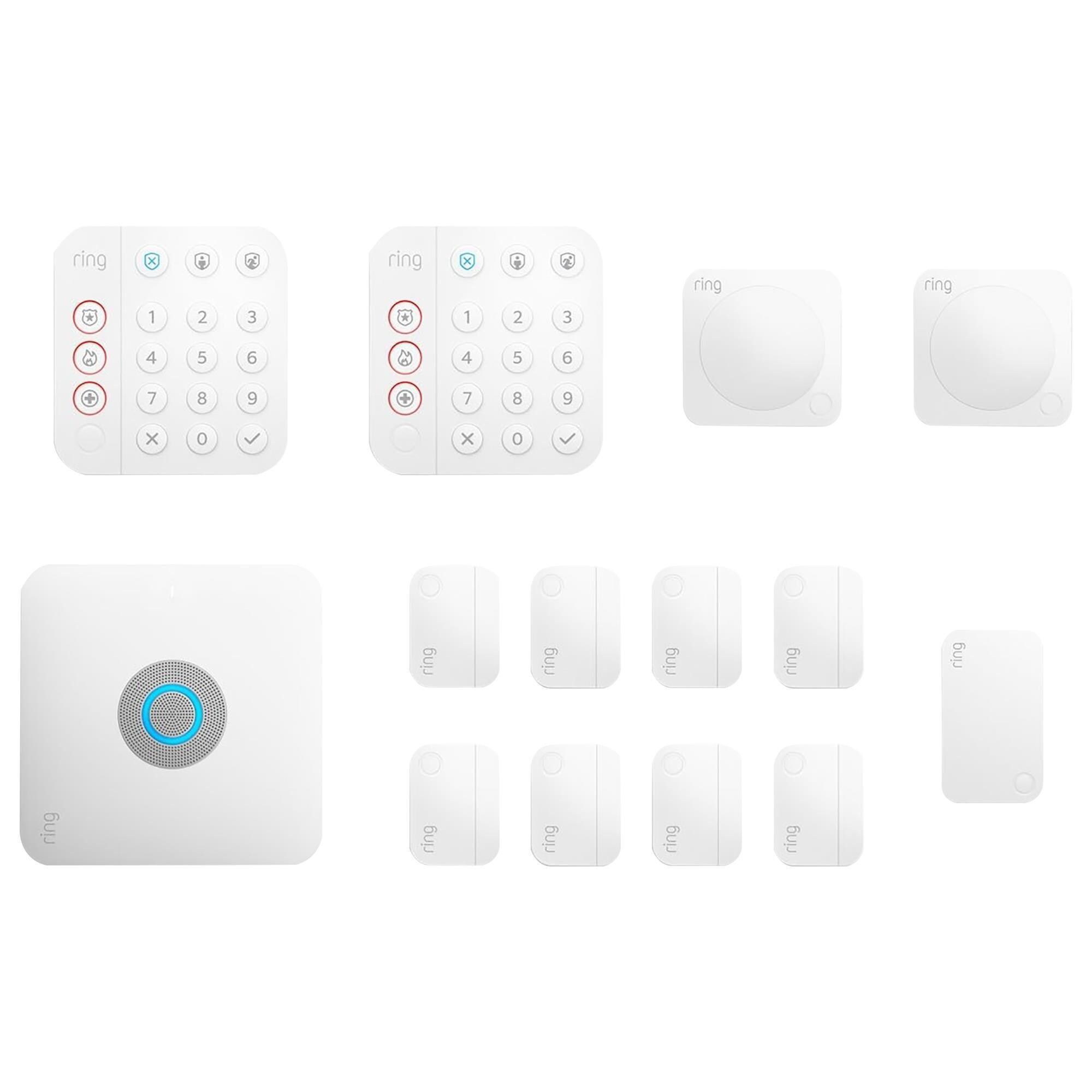 Ring 14-Piece Kit Alarm Pro Security in White