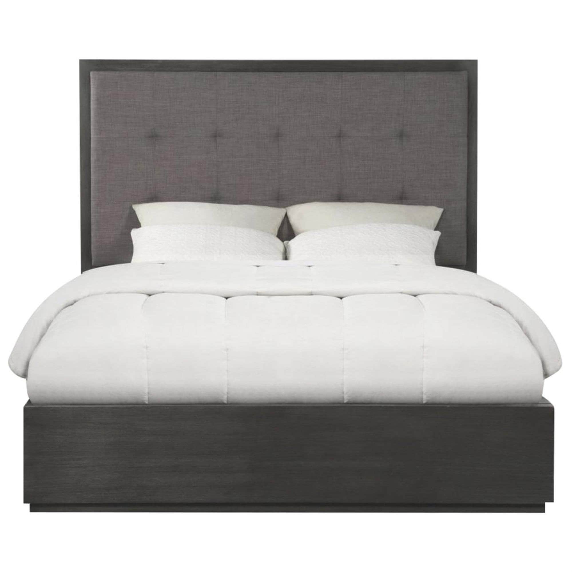 Urban Home Oxford Queen Platform Bed in Basalt Gray