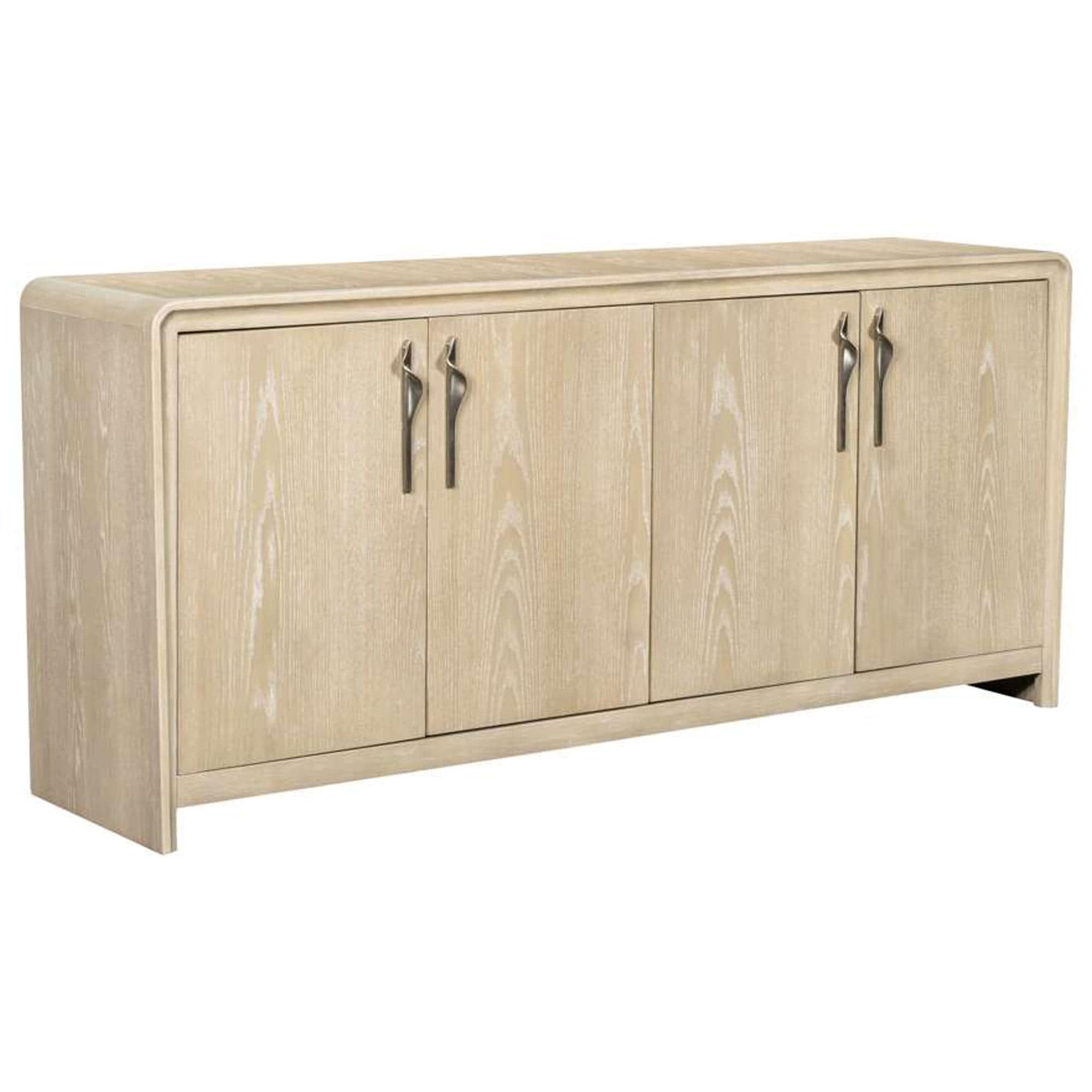 Bassett Mirror Company Trifecta 4-Door Server in Beige