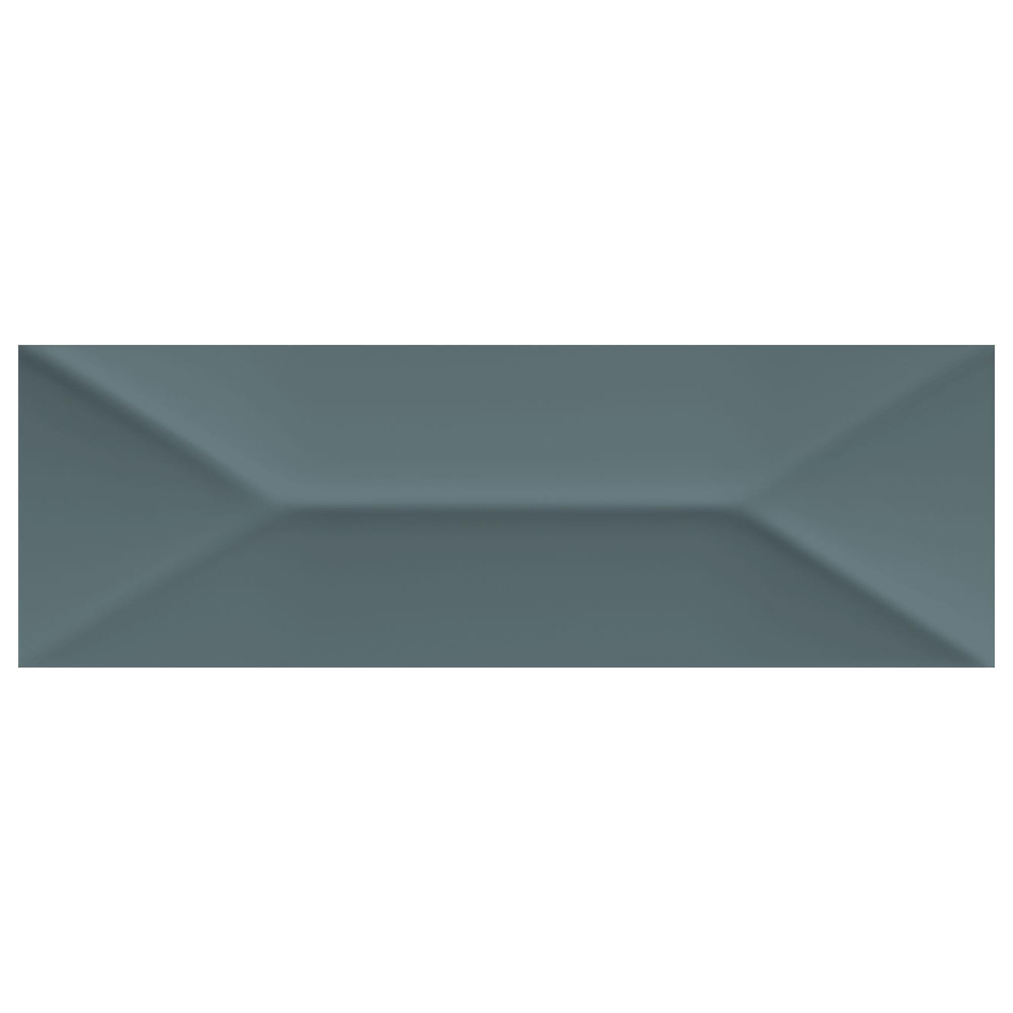 Dal-Tile Mythology Aura Wave Crest 4" x 12" Ceramic Tile