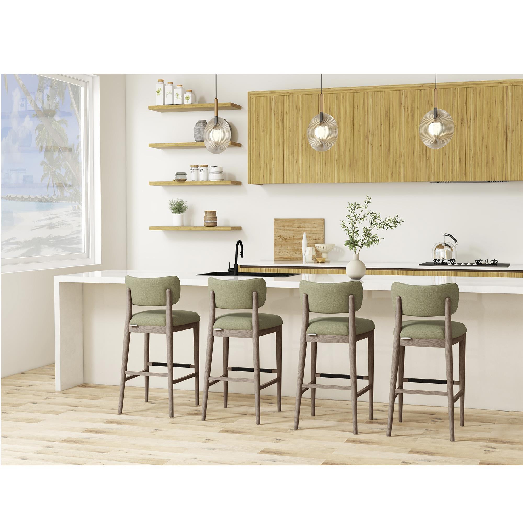 Kuka Home Counter Stool in Twig