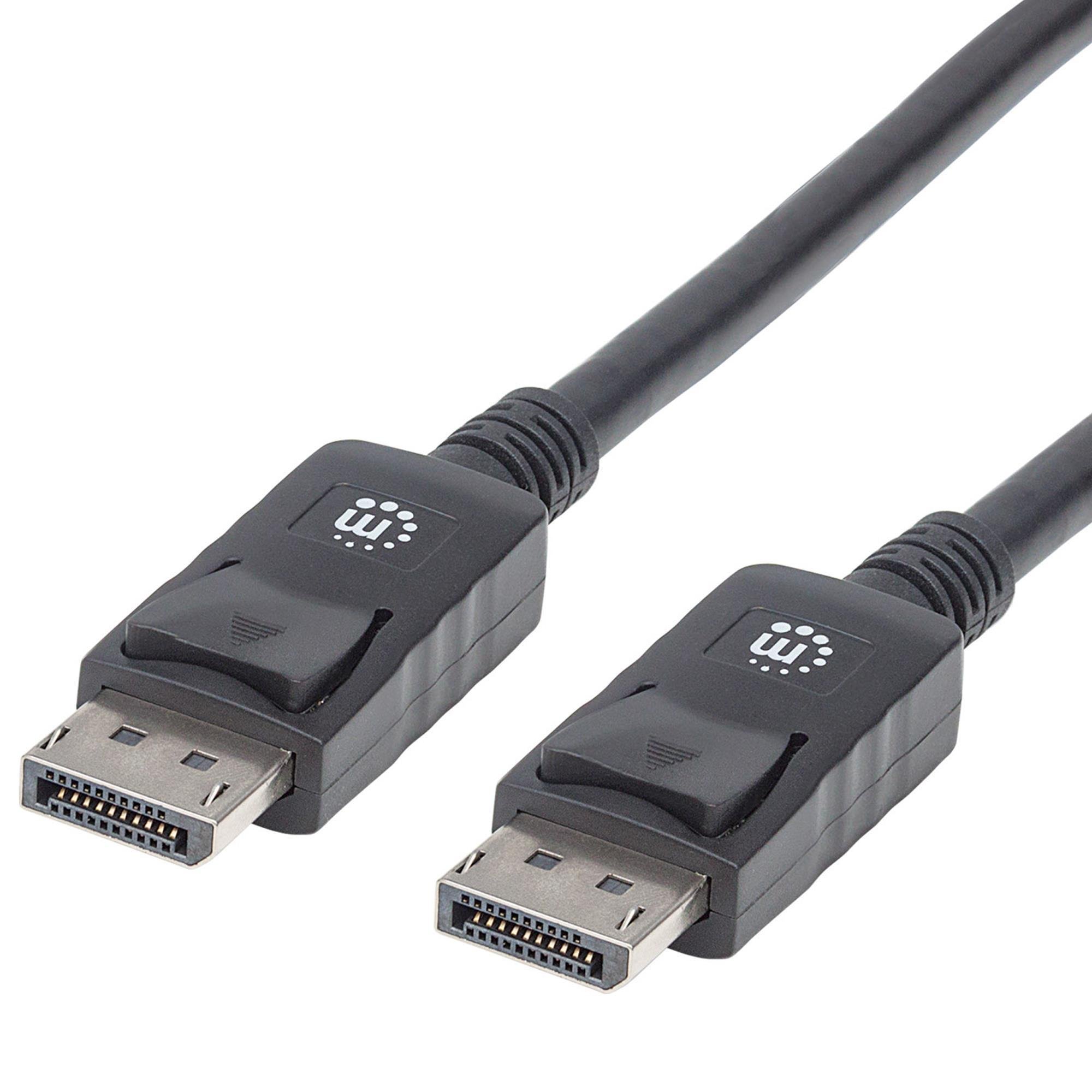 Manhattan 6.6 Ft DisplayPort Male Monitor Cable